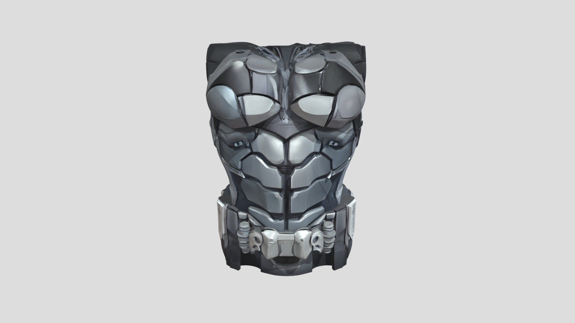 Futuristic armored human torso - Download Free 3D model by Batman_db1 ...