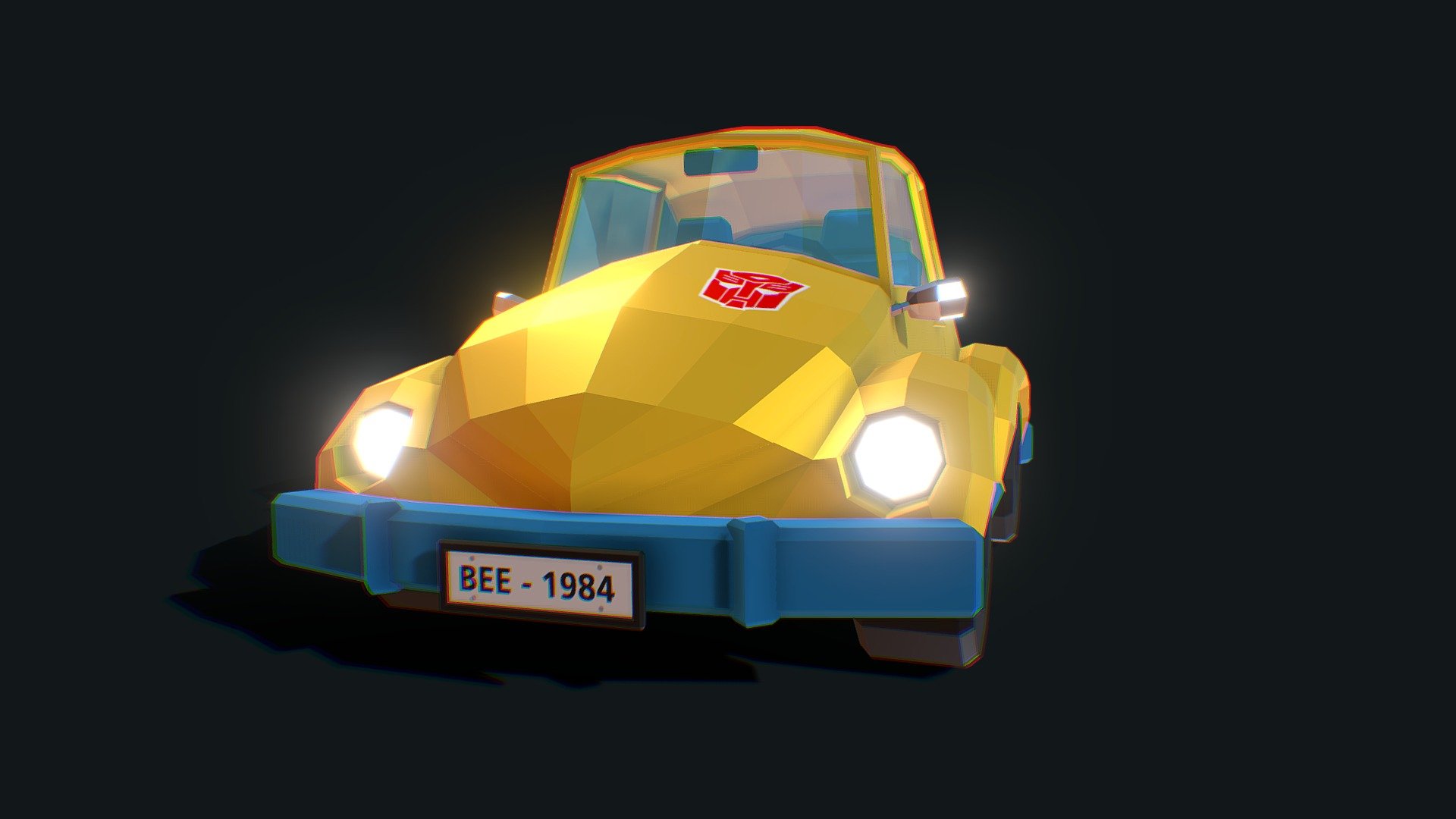 Bumblebee Low Poly Animated - 3D model by jsandor [8d71b2f] - Sketchfab