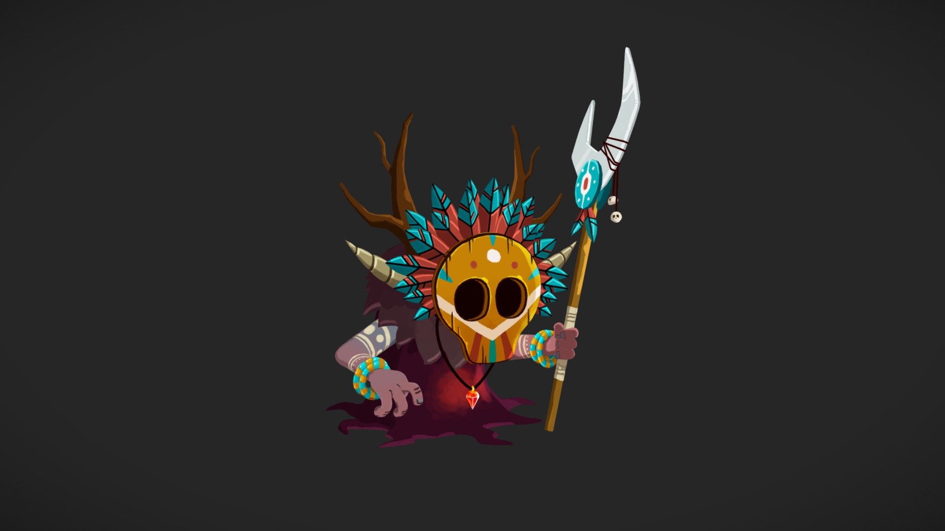 Tiki Shaman - 3D model by Pixel_Lime [8d738c3] - Sketchfab