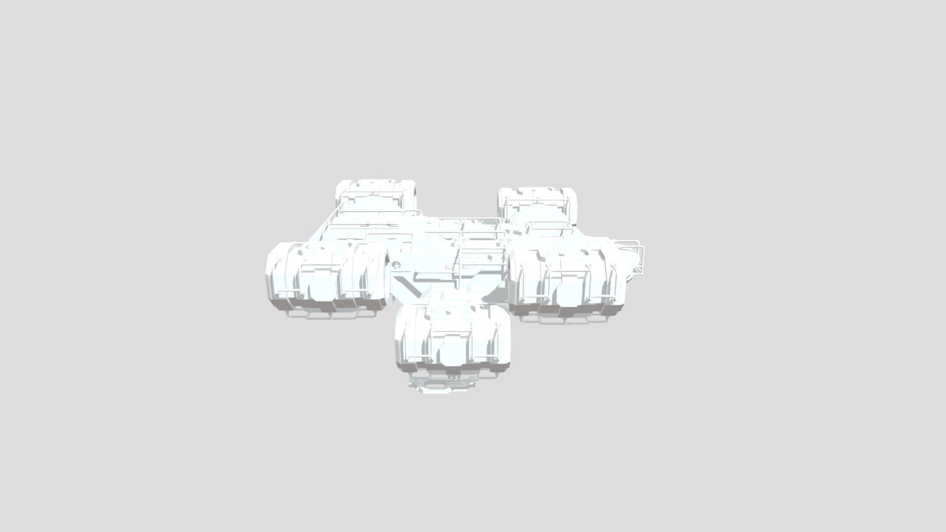 Simple Spaceship - 3D model by tematist [8d74fc9] - Sketchfab