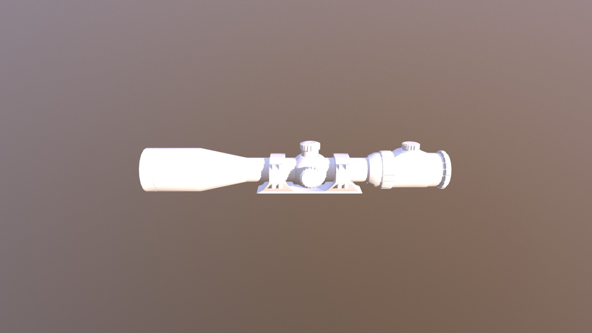 Sniper rifle scope - 3D model by Newtonhal [8d75d51] - Sketchfab
