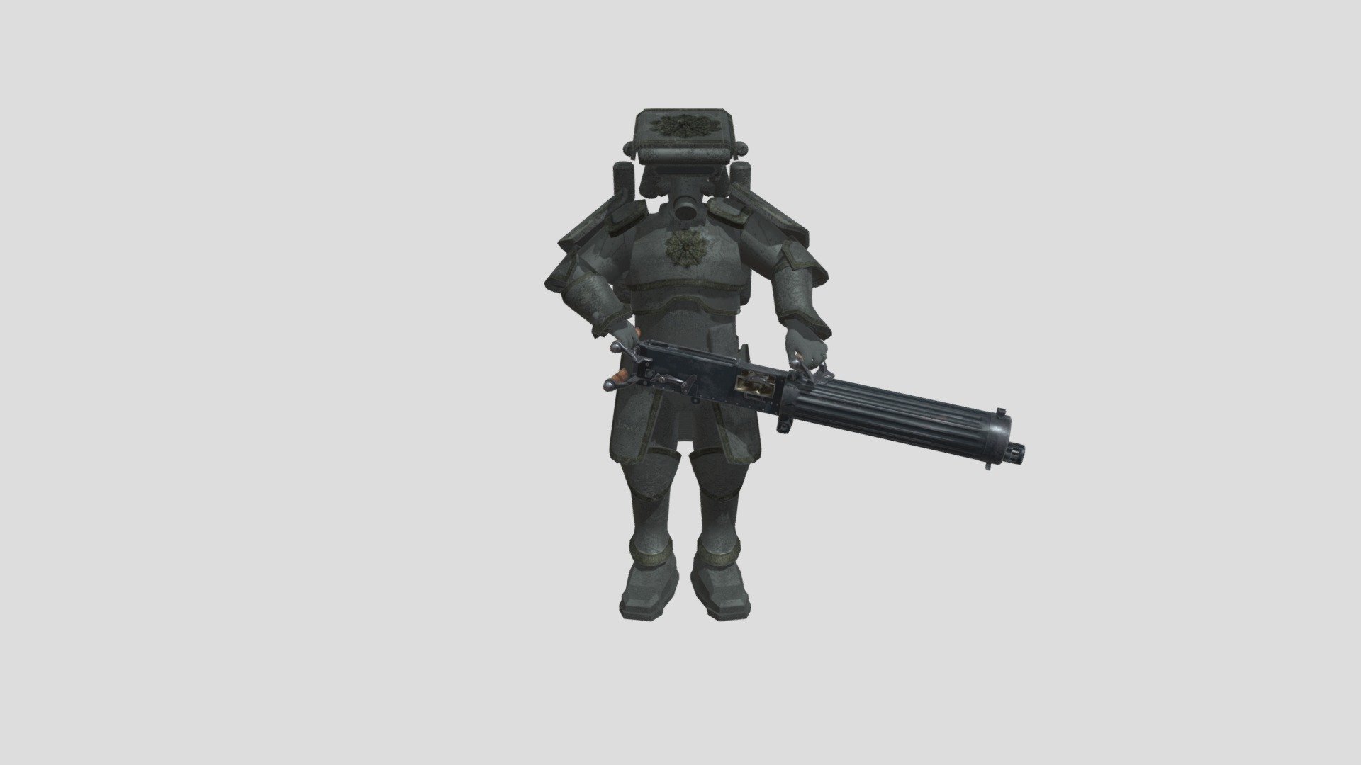 Dieselpunk Heavy Trooper - 3D model by brodaczsiwyy [8d76005] - Sketchfab