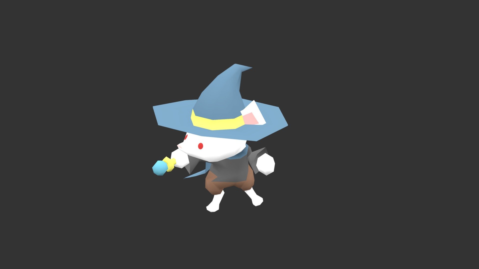 Wererat Mage - 3D model by Pon Pon Games (@PonPonGames) [8d78af2 ...