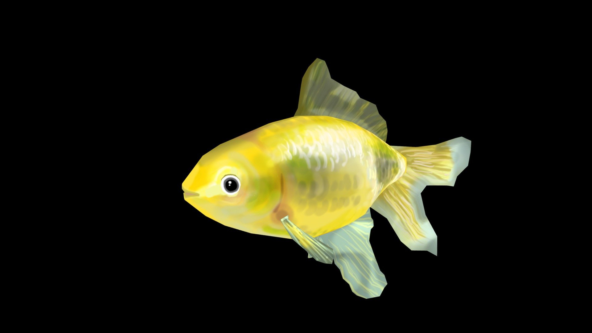 Goldfish - 3D model by uniko [8d79455] - Sketchfab