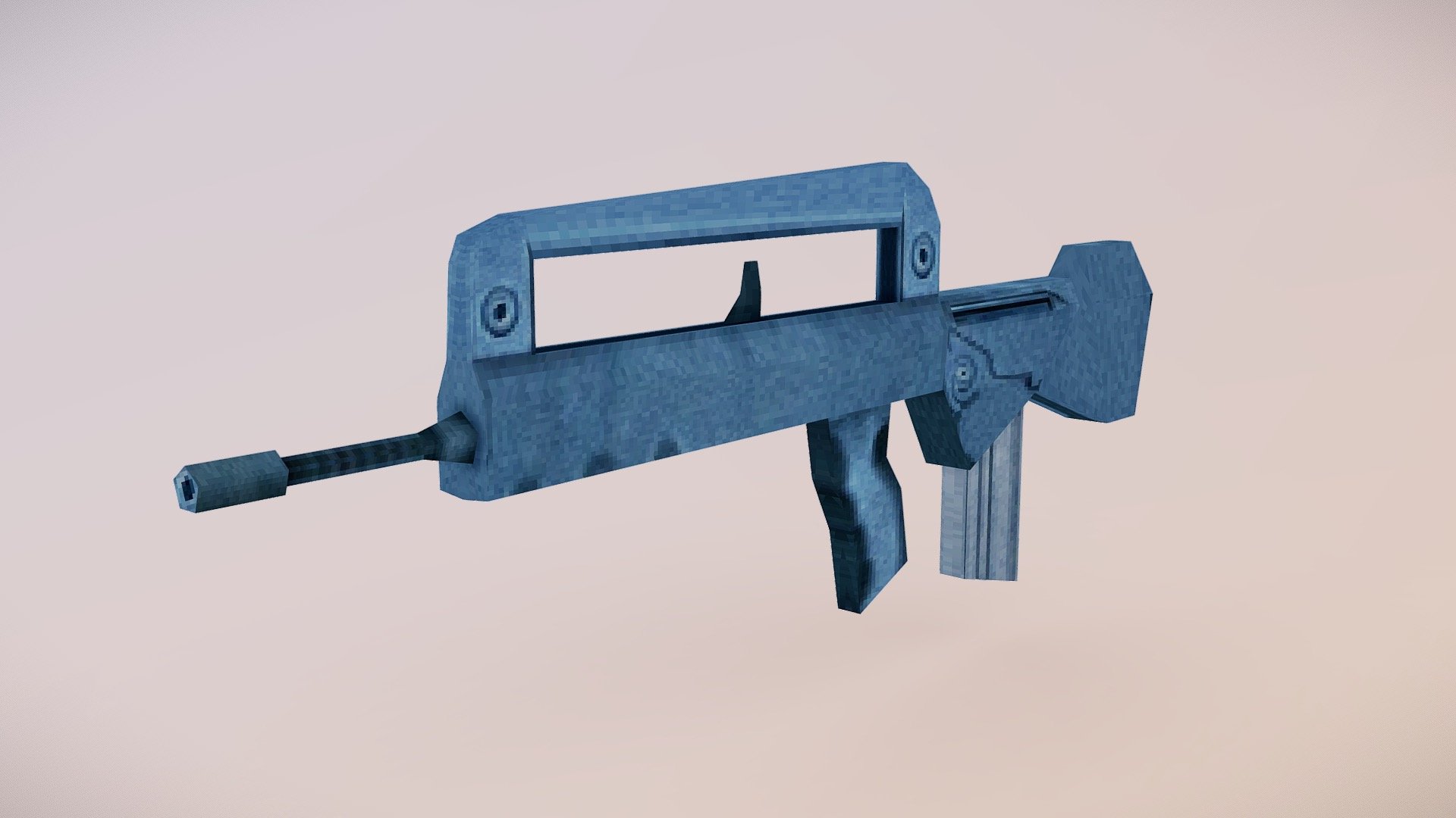 PS1-style FAMAS Rifle - Download Free 3D model by awhiskin ...