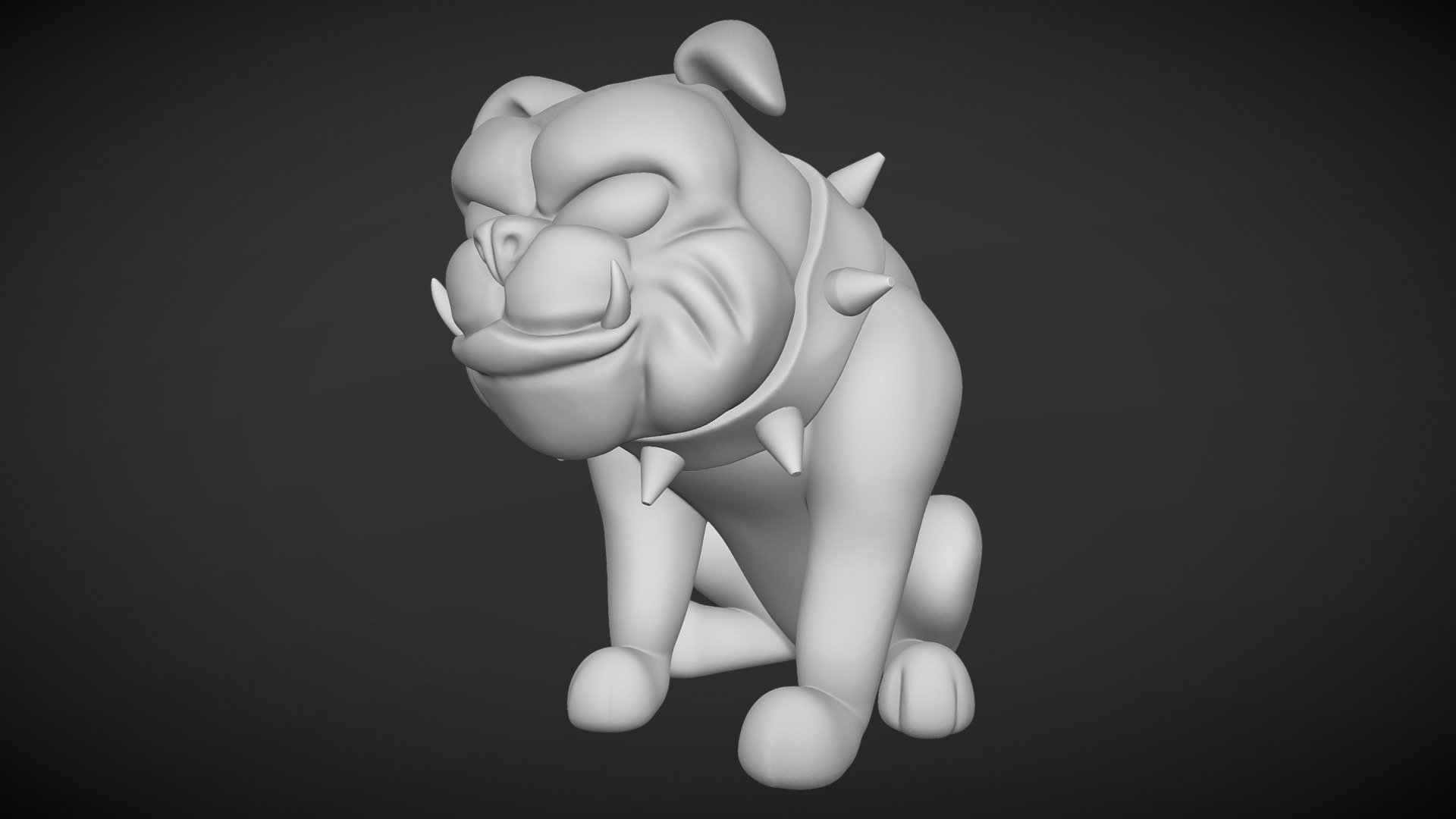 Bulldog - Buy Royalty Free 3D model by JaviHow (@javihow7) [8d7b927 ...