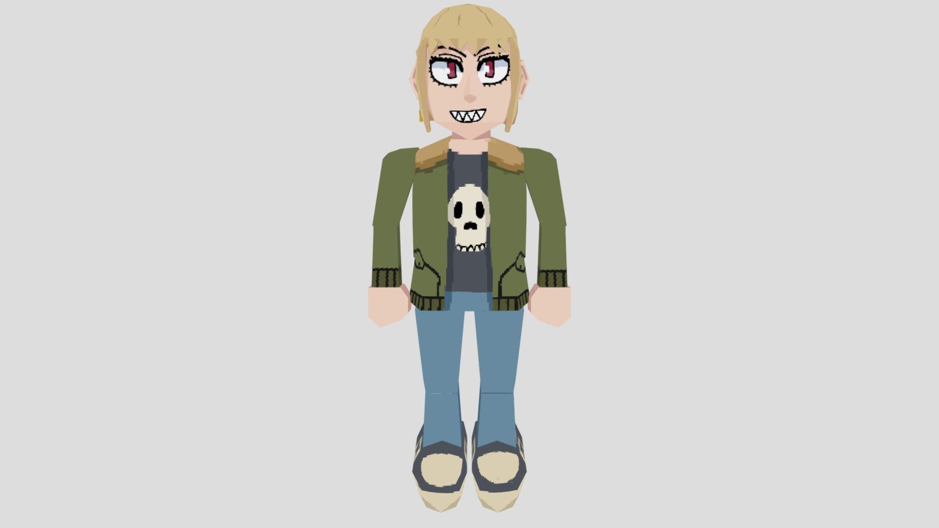 Low-poly character thingy - 3D model by UraniumEater92 [8d7d7de ...