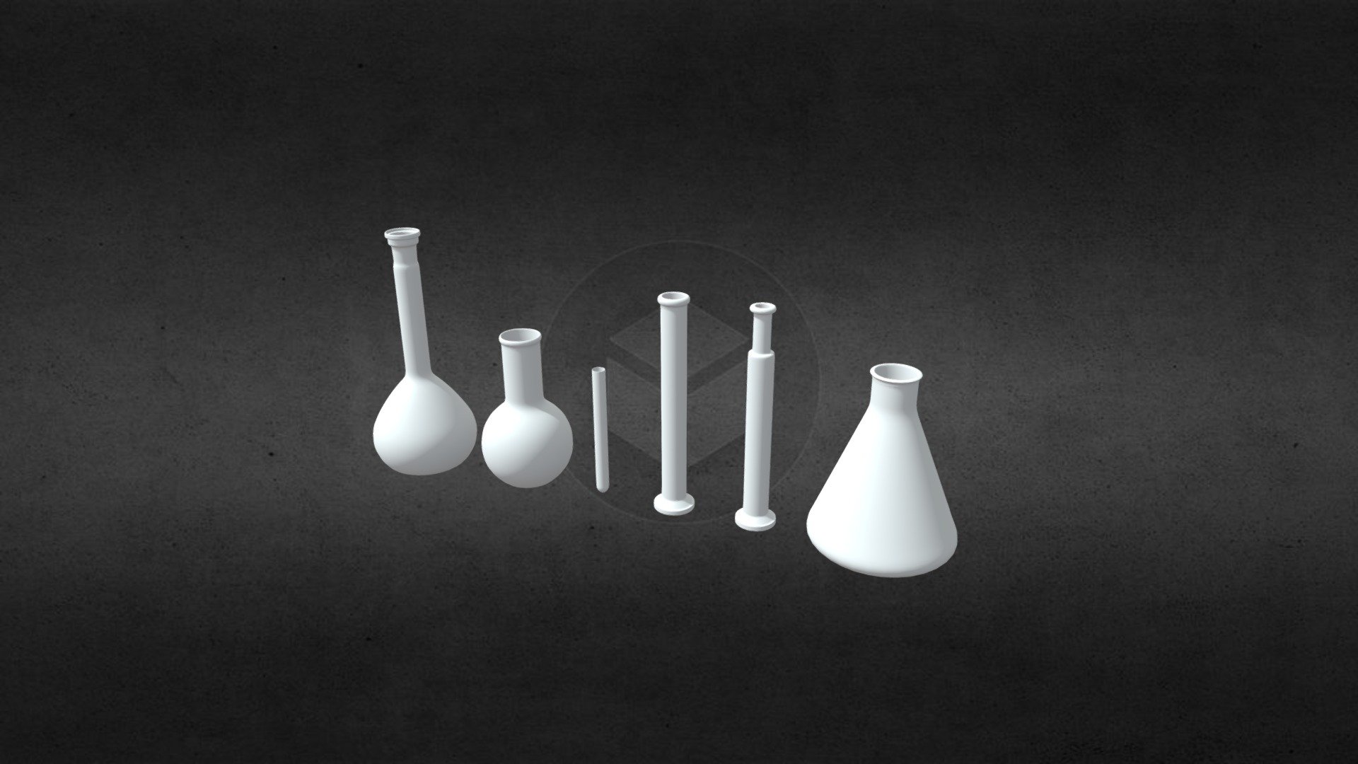 Chemistry Beakers - 3D model by BlueChris206 [8d7e3a4] - Sketchfab