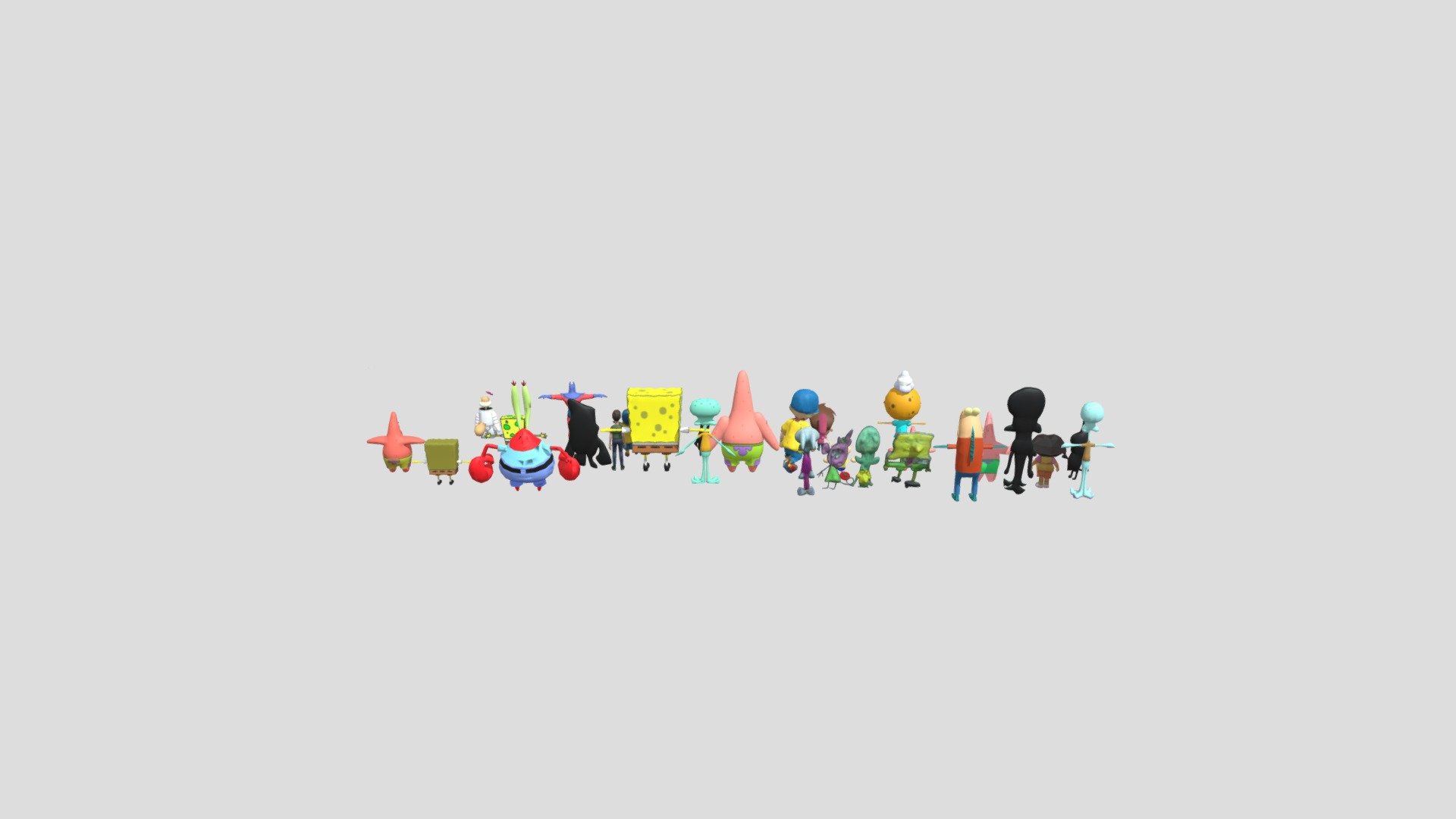 Roblox Nicktoons Sims Models - Download Free 3D model by landon141 ...