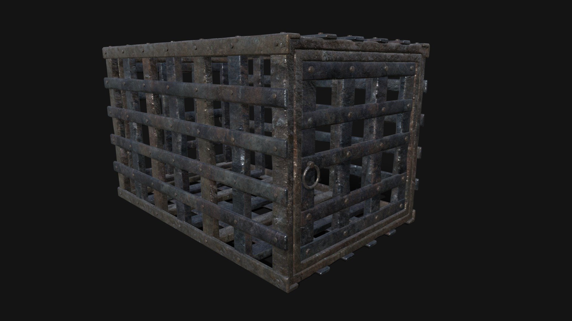 Medieval Iron Cage - Buy Royalty Free 3D model by Clockwork Creations ...