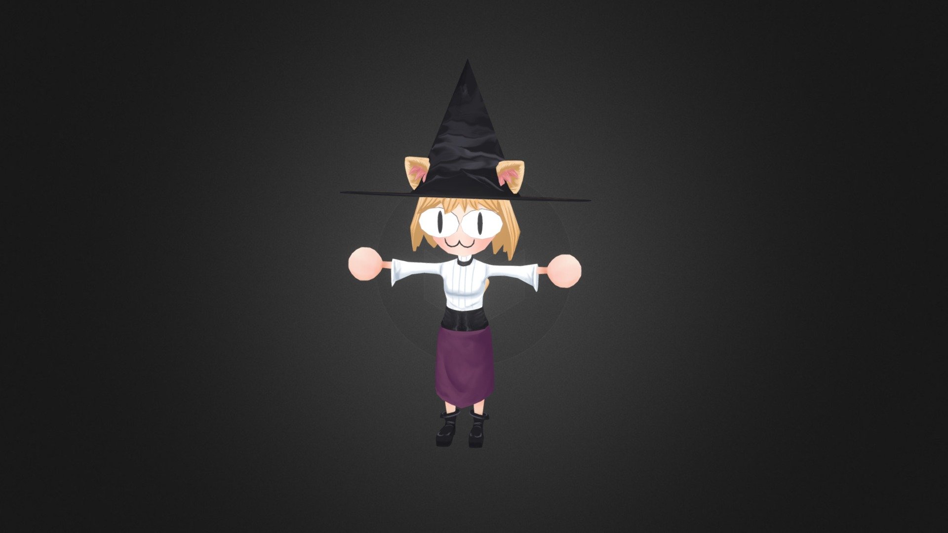 Witch Neko Arc - Download Free 3D model by KapetS (@sleeepy_owl ...