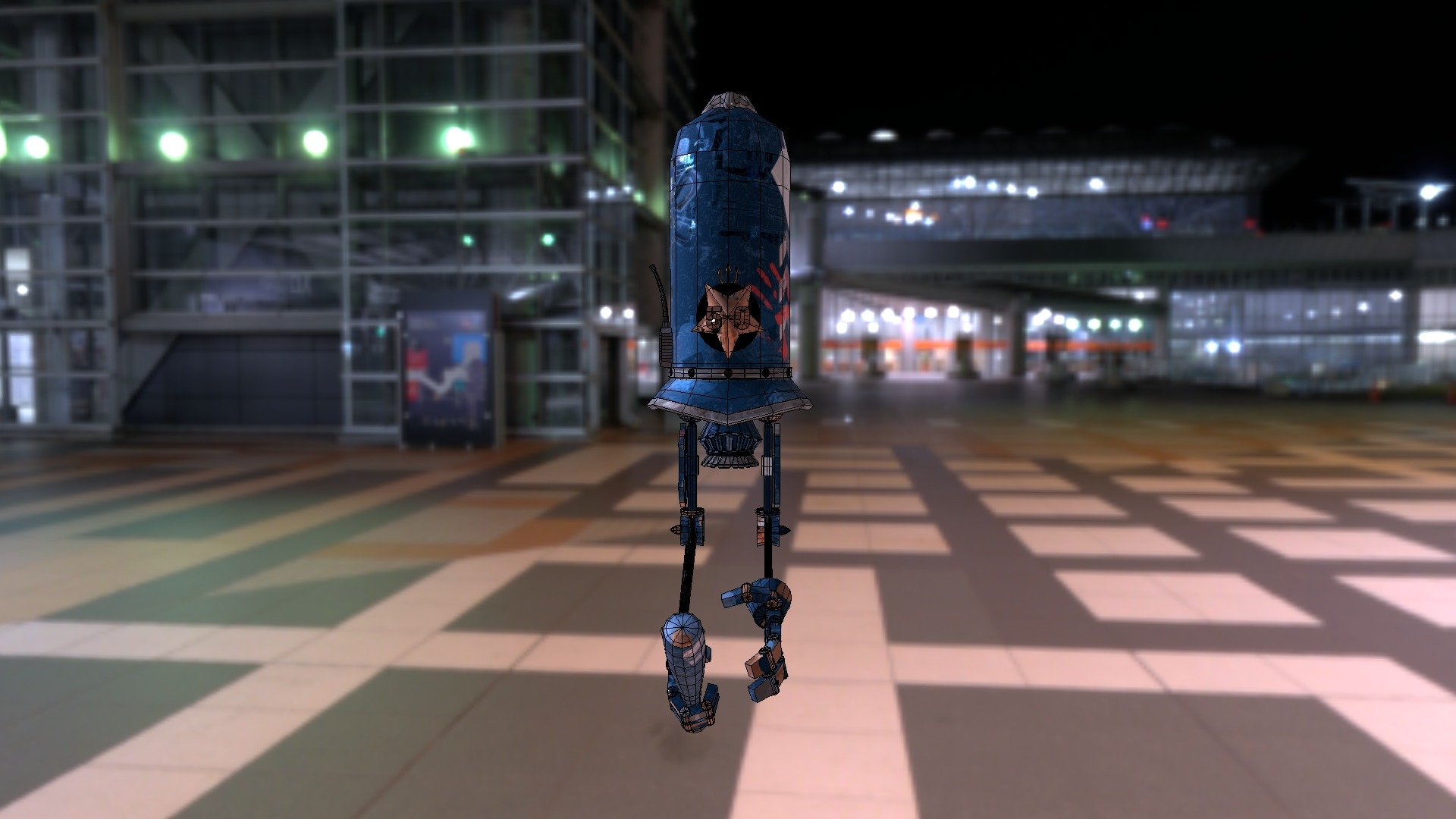 robot_cop_new - 3D model by rsubedar [8d824a2] - Sketchfab