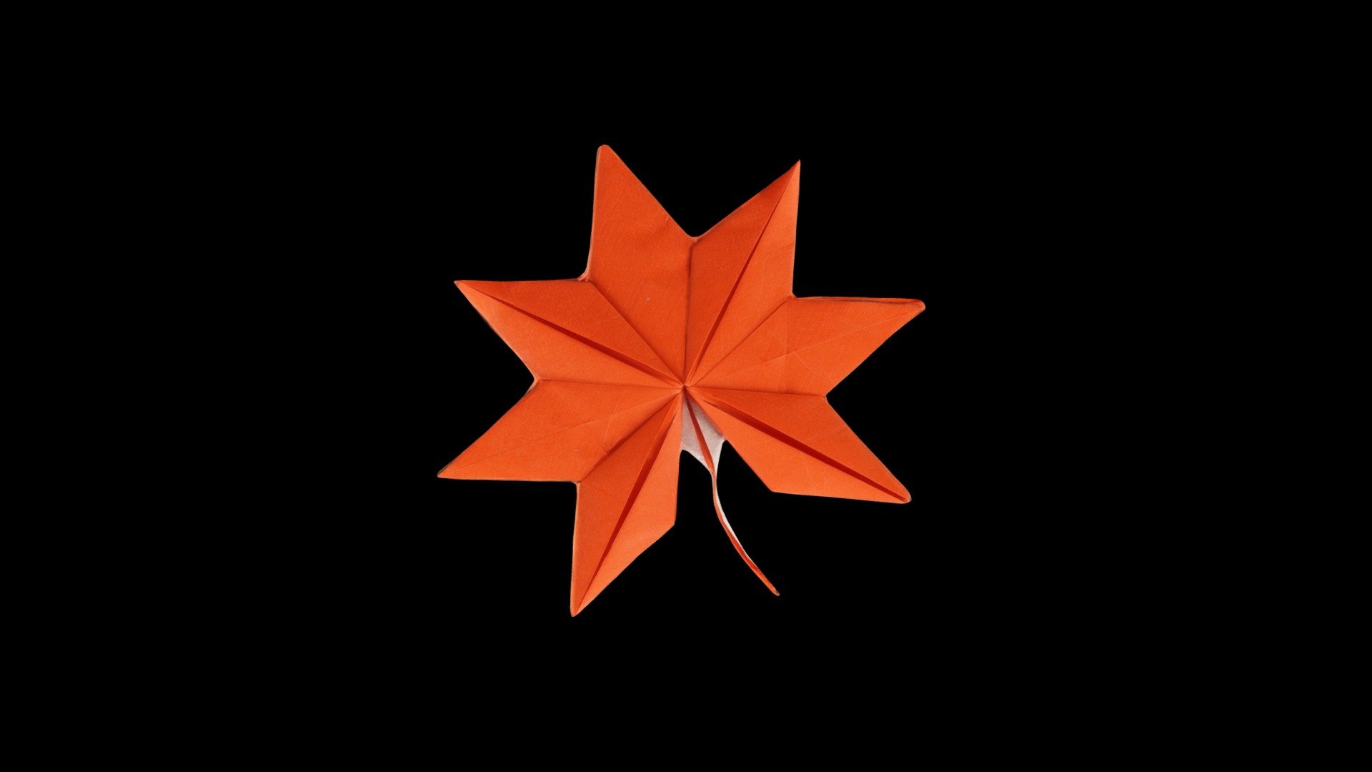 Maple Origami - 3D model by kaika (@kaika.inc) [8d83d63] - Sketchfab