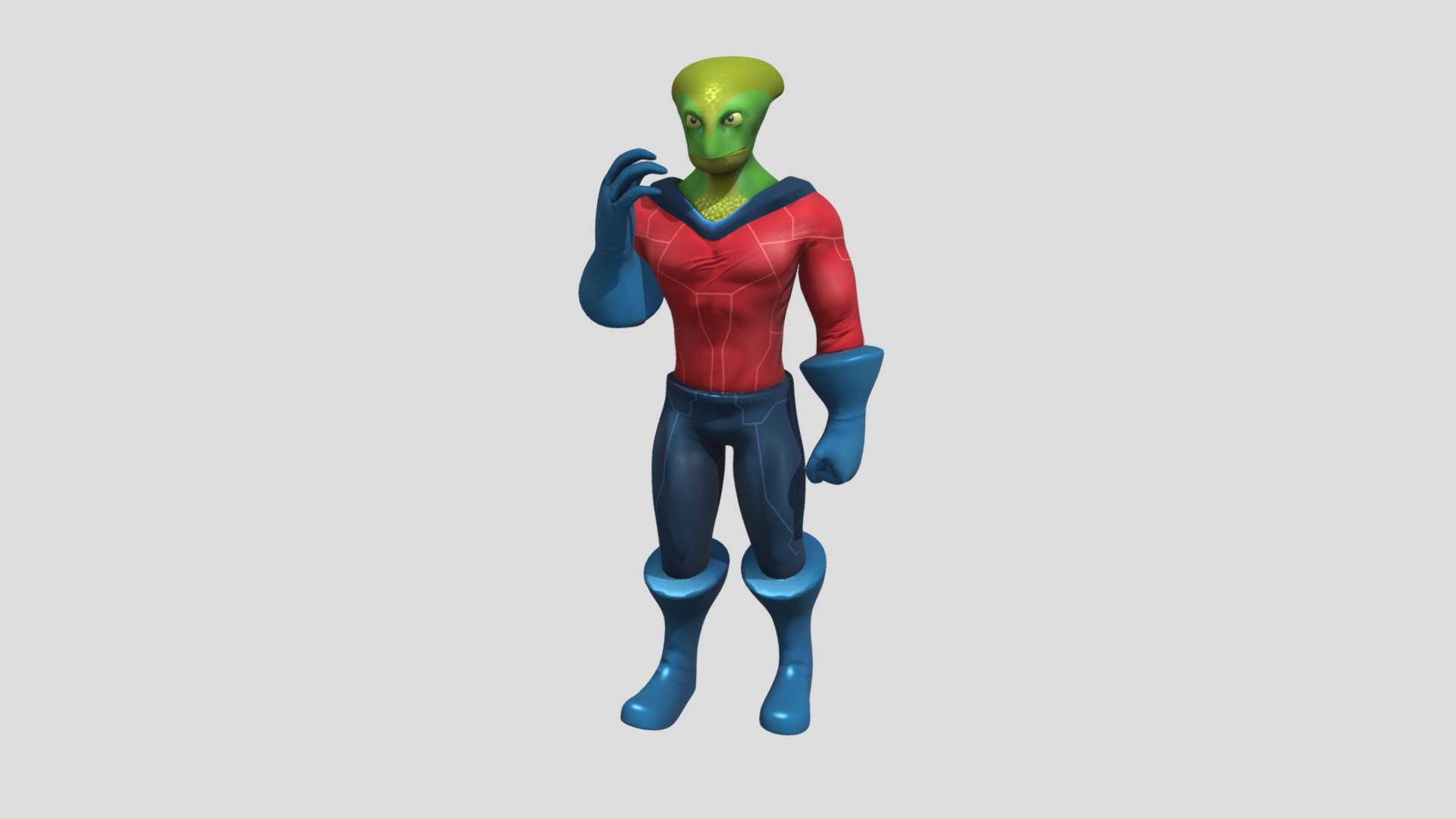 Alien_test_Character - 3D model by Alicia Wong (@aliciak.wong) [8d84389 ...