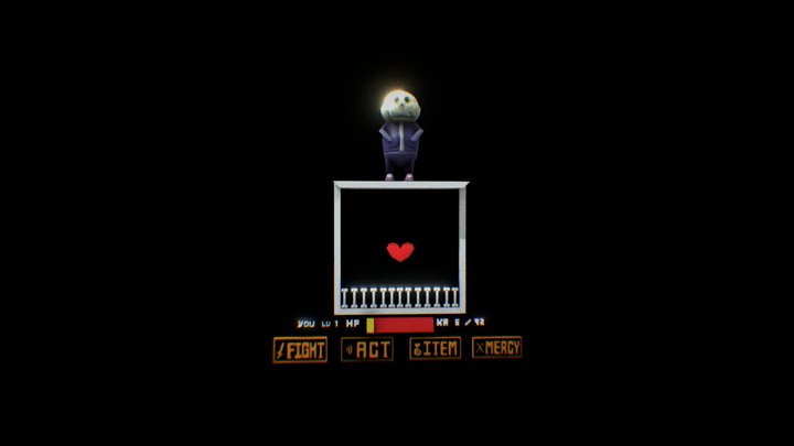 Undertale 3D models - Sketchfab