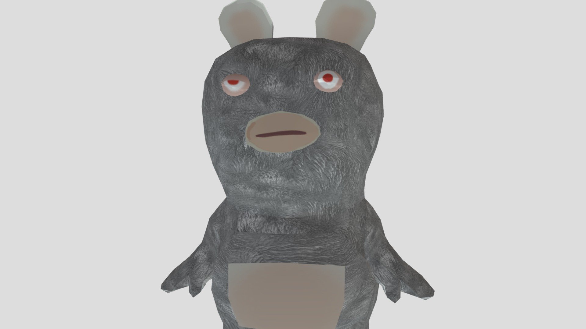 FAT Rabbid - Download Free 3D model by theamazingdonovan207 [8d848fc ...