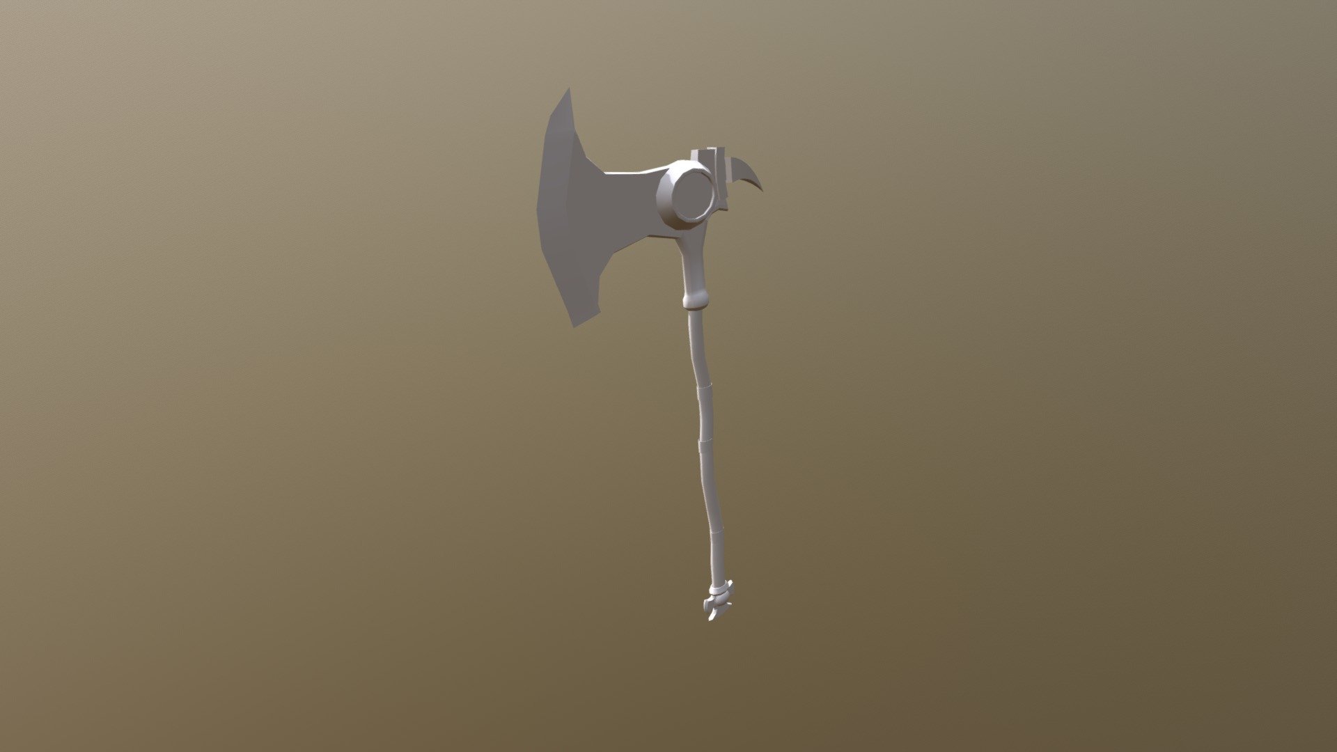 Ubbe-axe - 3D model by elena.benavides96 [8d86329] - Sketchfab