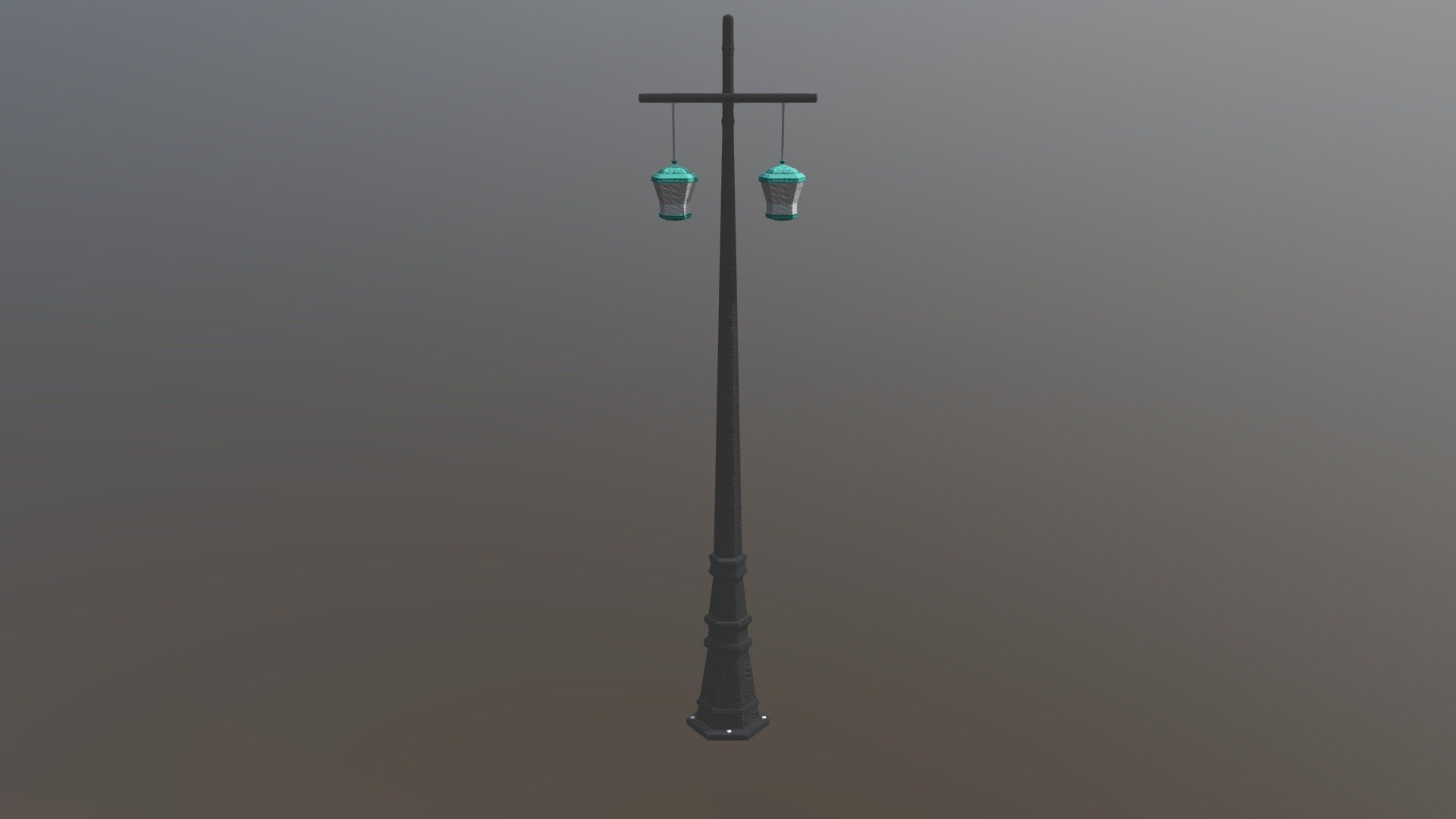 Textured Lamp Post - 3D model by Lundy Lawrence (@lundylawrence ...