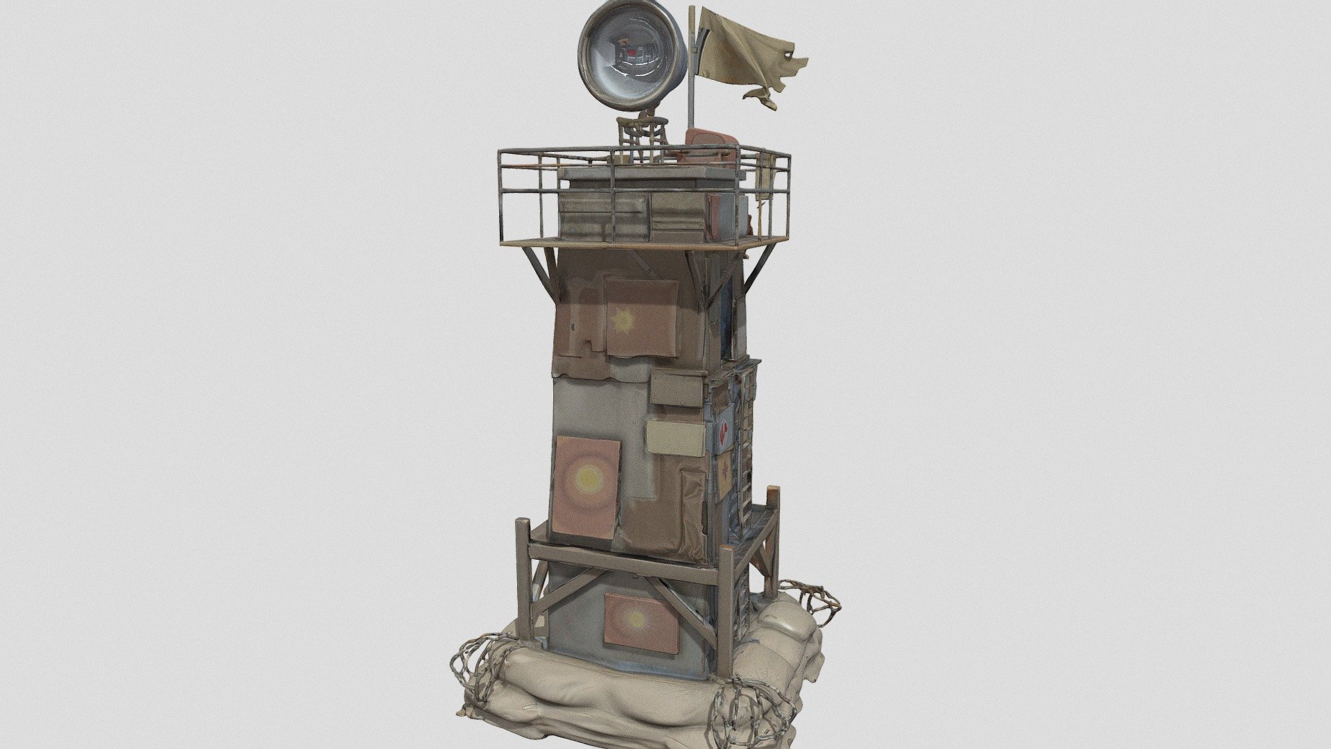 Watchtower-X-I - Download Free 3D model by -X-ScornGames (@XX-XX ...