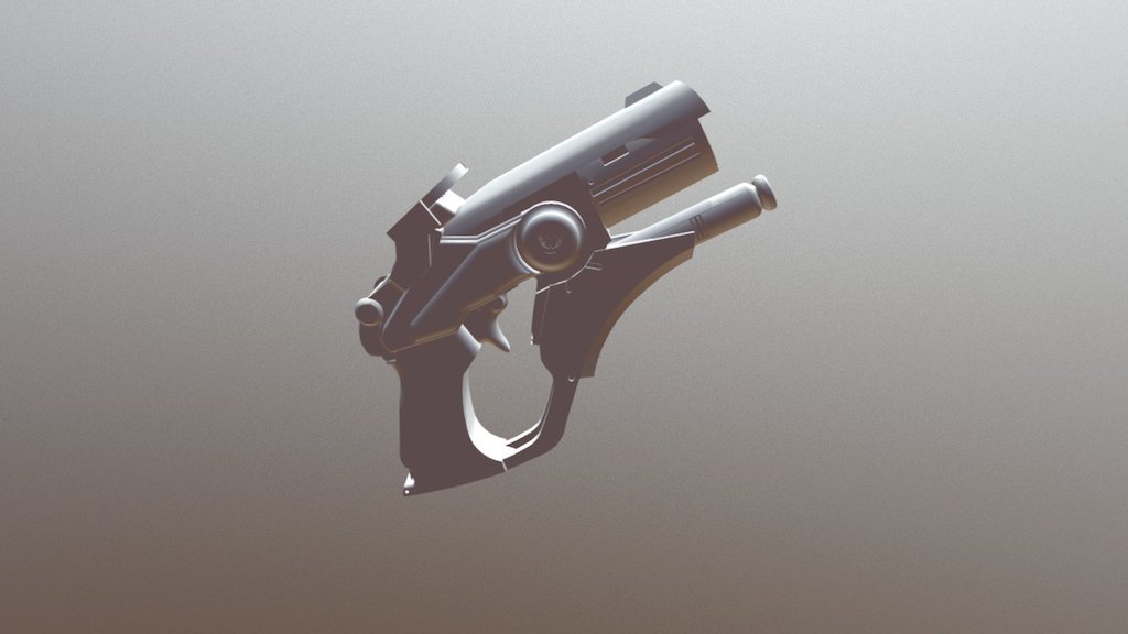 Mercys Gun - 3D model by hairmoo [8d89409] - Sketchfab