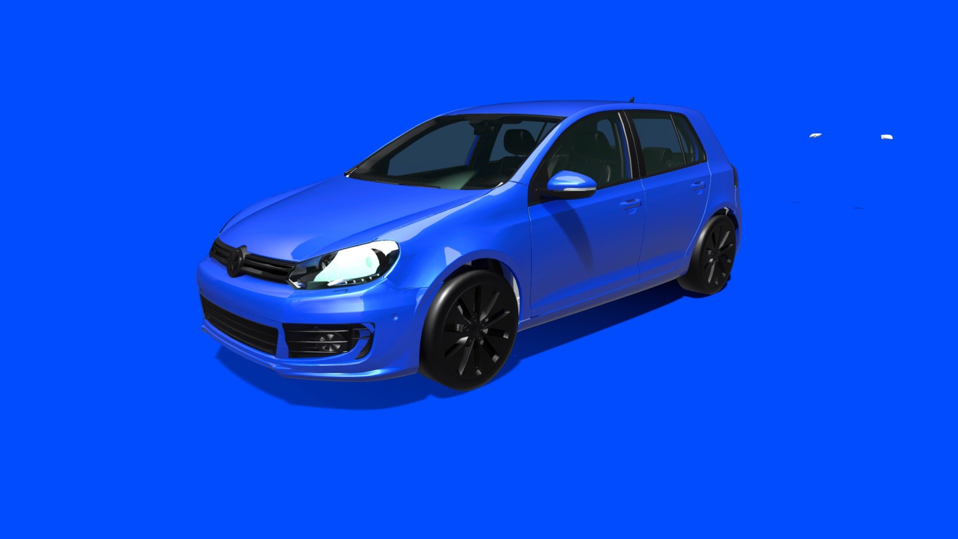 Volkswagen Golf 6. (A6) - Download Free 3D model by Mona x Supercars ...