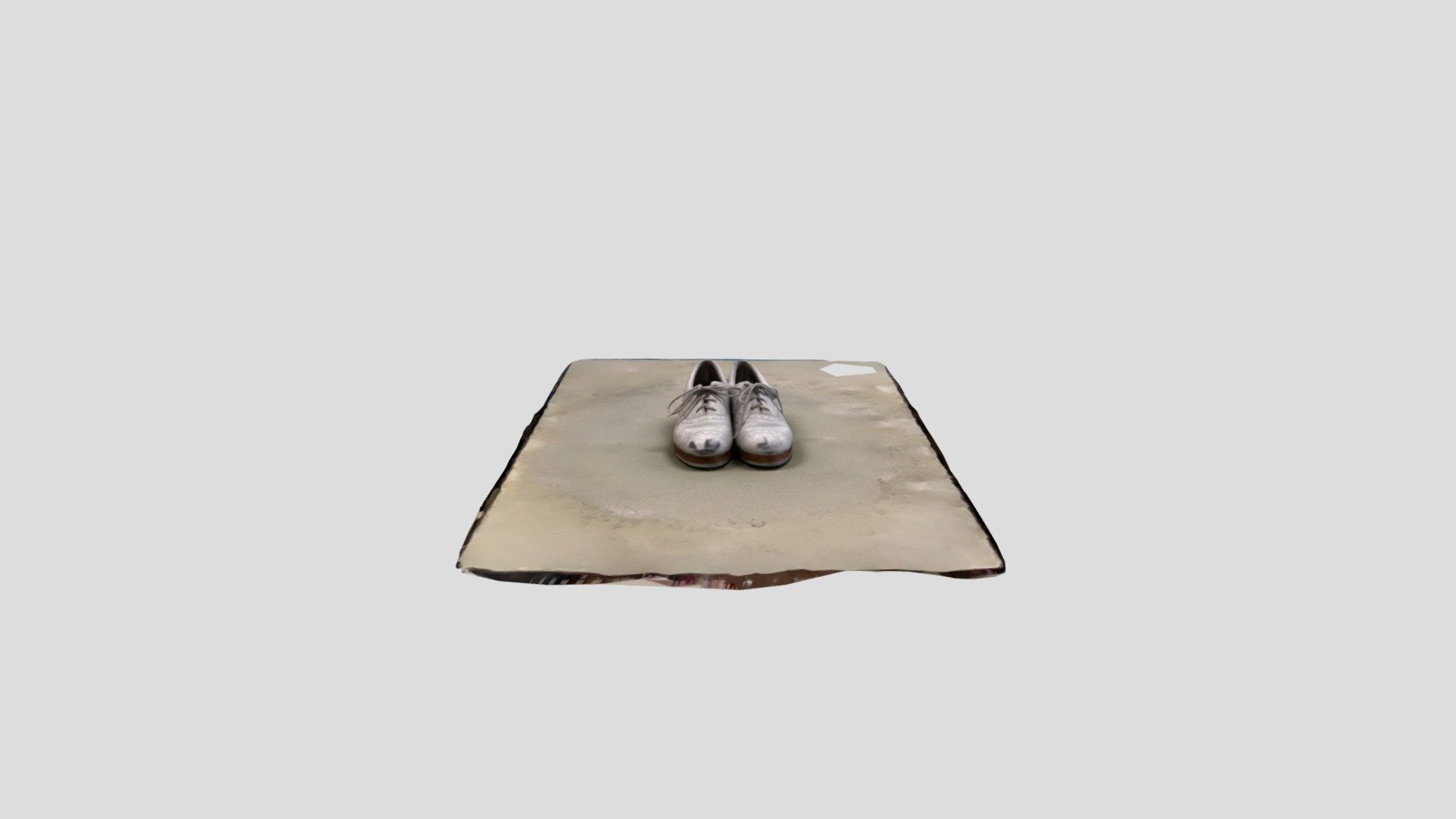 White Leather Tap Shoes - Download Free 3D model by kenziejames ...