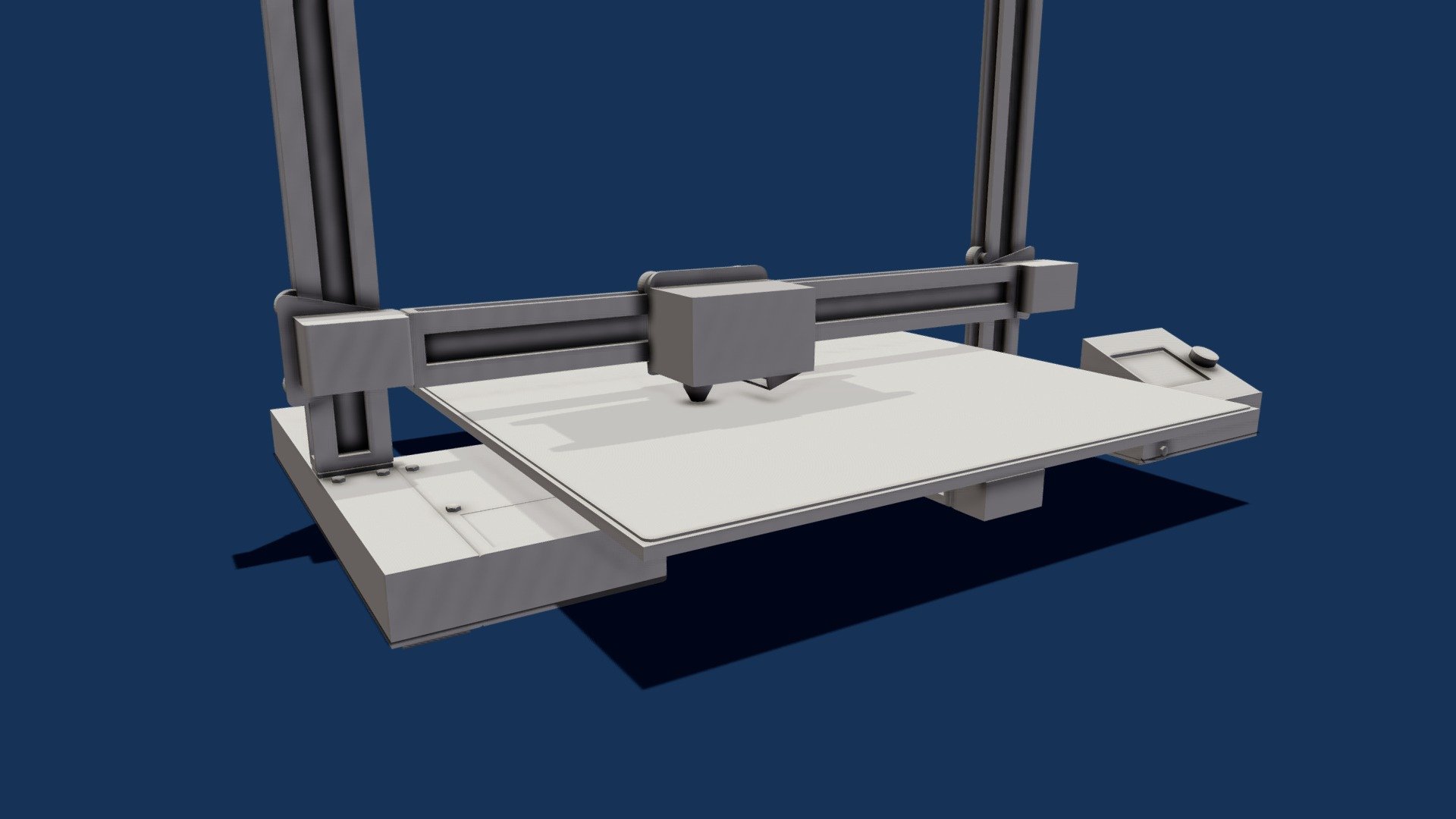 Generic FDM 3D Printer - version 1 - 3D model by Ethan C ...