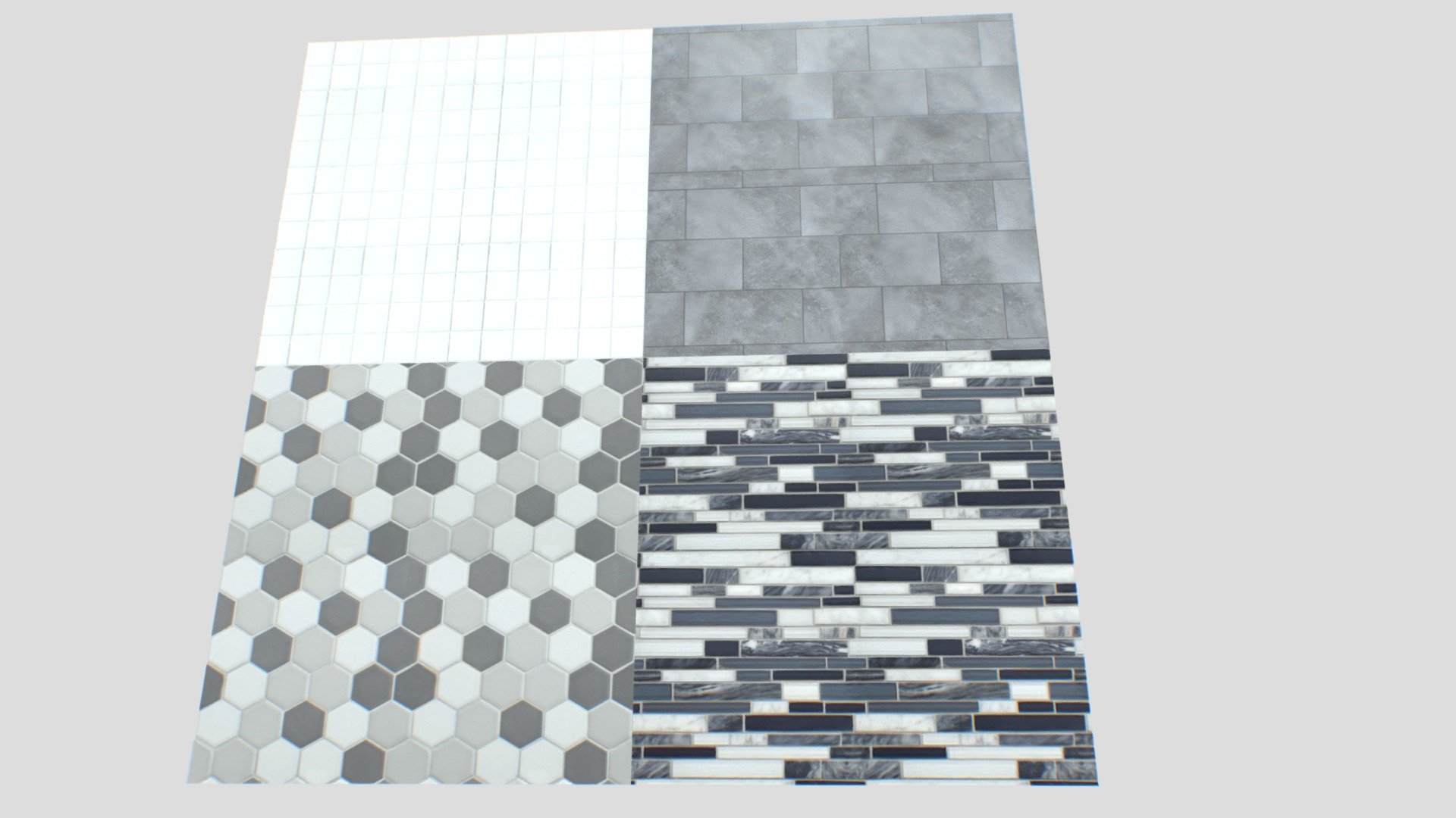 Wall and Floor Tiles Textures pack 2 - Buy Royalty Free 3D model by ...