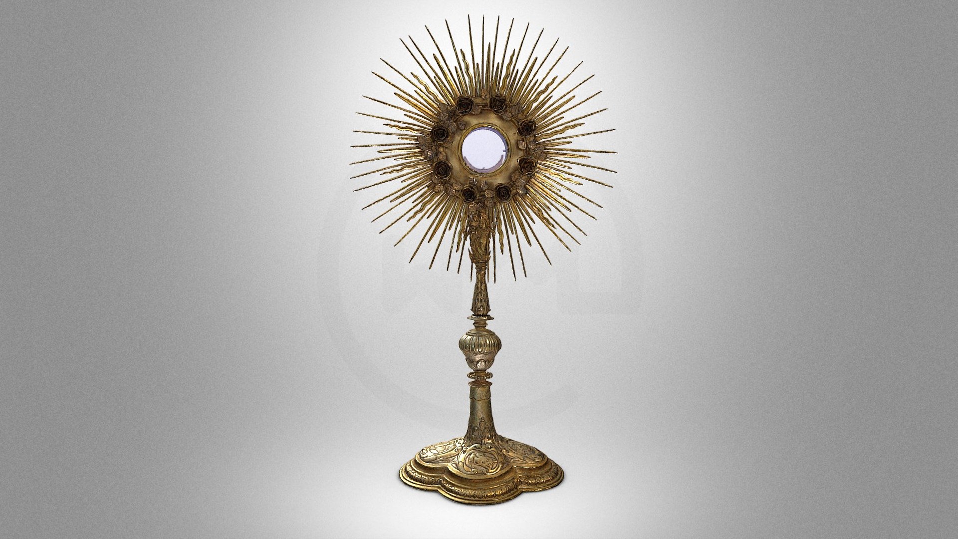 Monstrance - Download Free 3D model by Virtual Museums of Małopolska ...