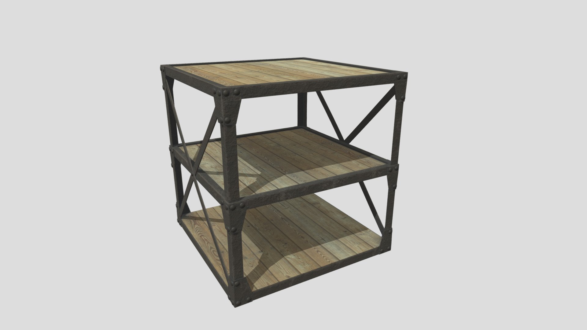 Metal Table - Download Free 3D model by Josiah Holcom (@epicjodog ...