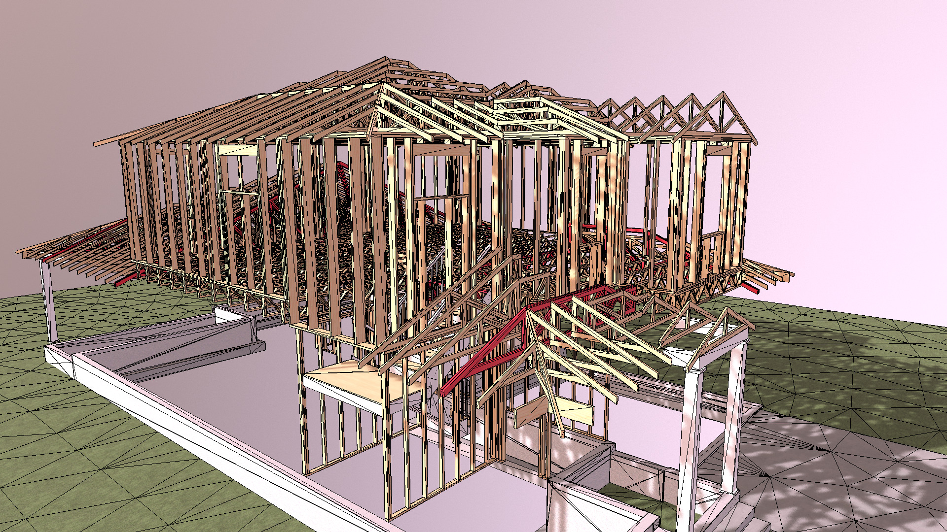 Elrod 3d Framing - 3D model by Alan Butler (@ab2draft) [8d8f7f0 ...