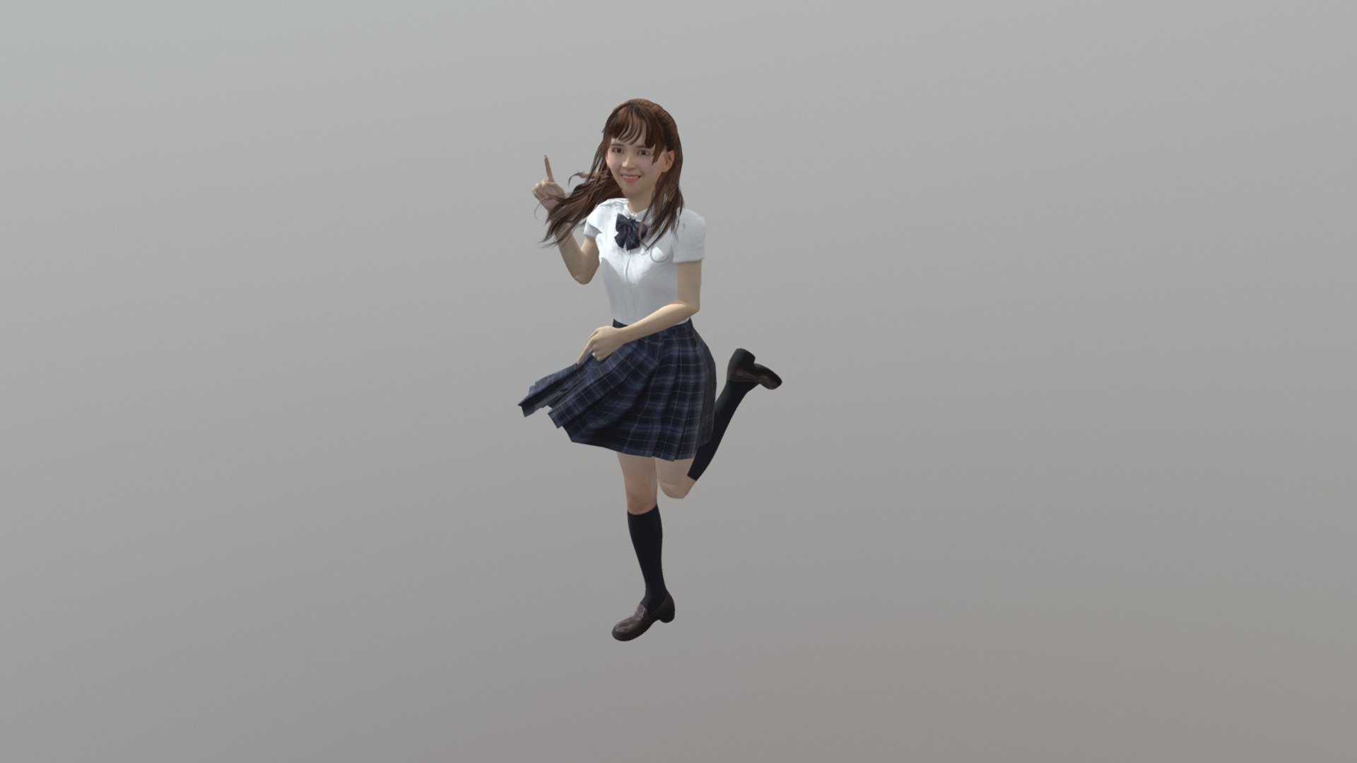 Mengzi Dance02 - 3D model by quasarlab [8d8fab1] - Sketchfab