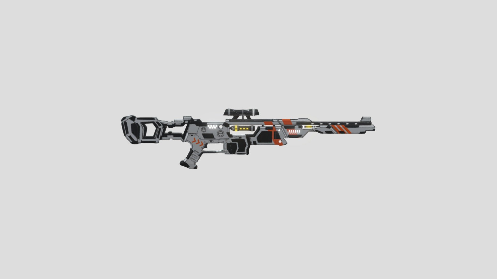 Sci-Fi Riffle - 3D model by Giray (@trtrollcraft) [8d90ca5] - Sketchfab