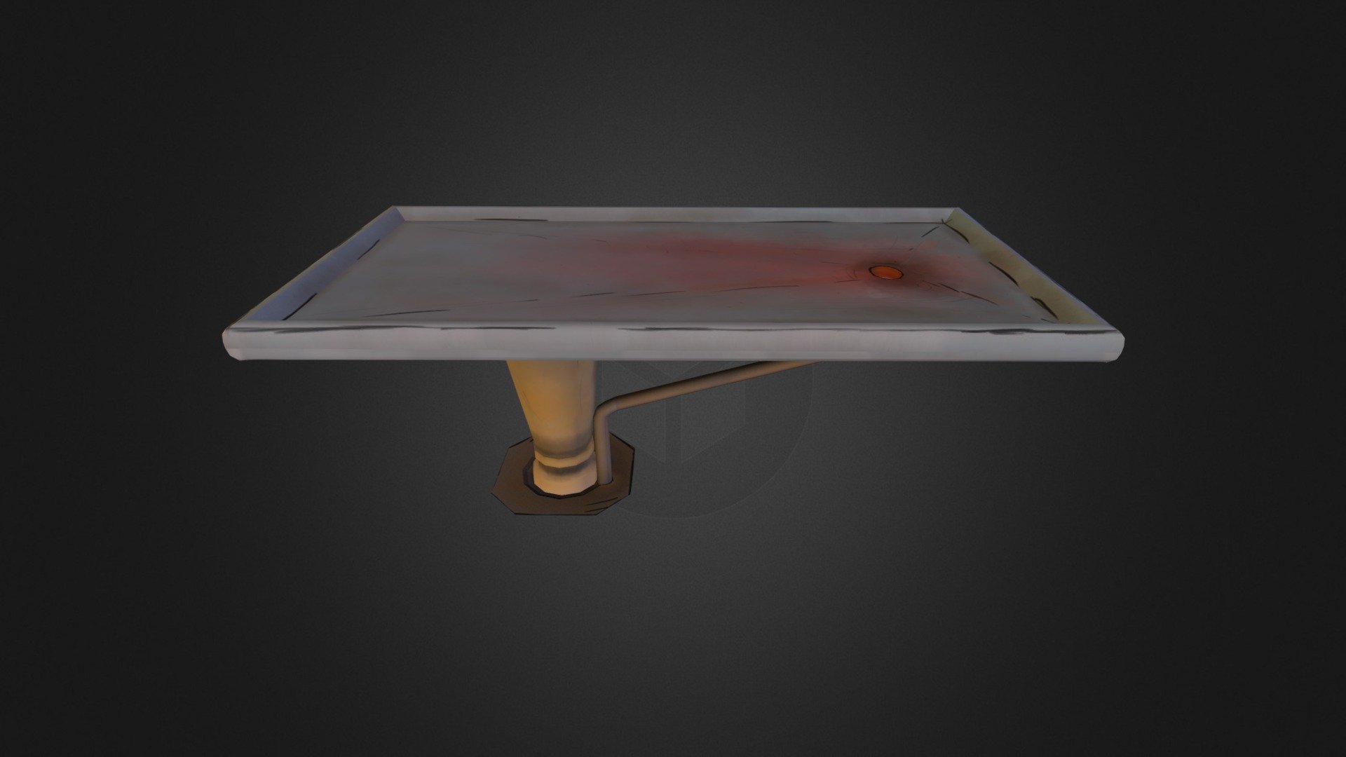 Surgery Table Cartoon Style - 3D model by varnenche [8d910e1] - Sketchfab