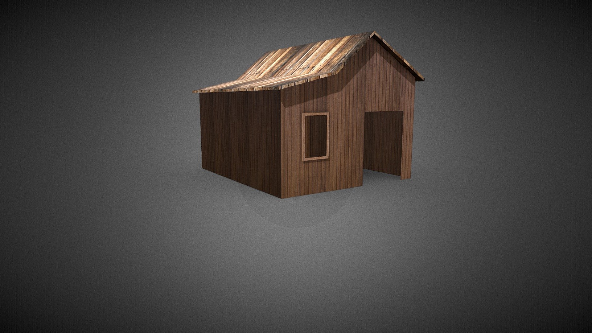 wooden hut low - Download Free 3D model by Cebrail Yıldız (@cermo.gs.44 ...
