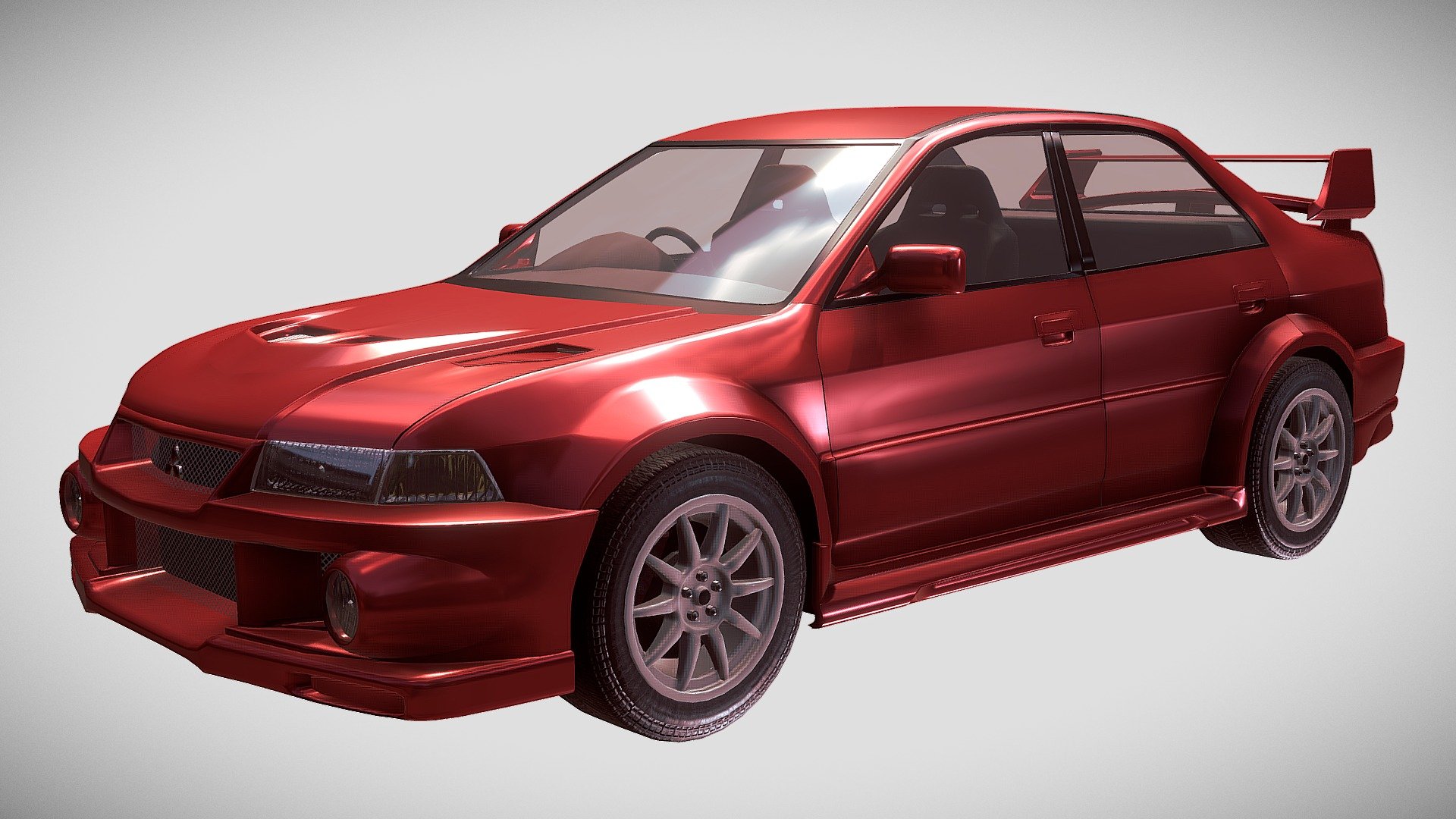 Lancer Evo Six - 3D model by jeevanpattar [8d91a05] - Sketchfab