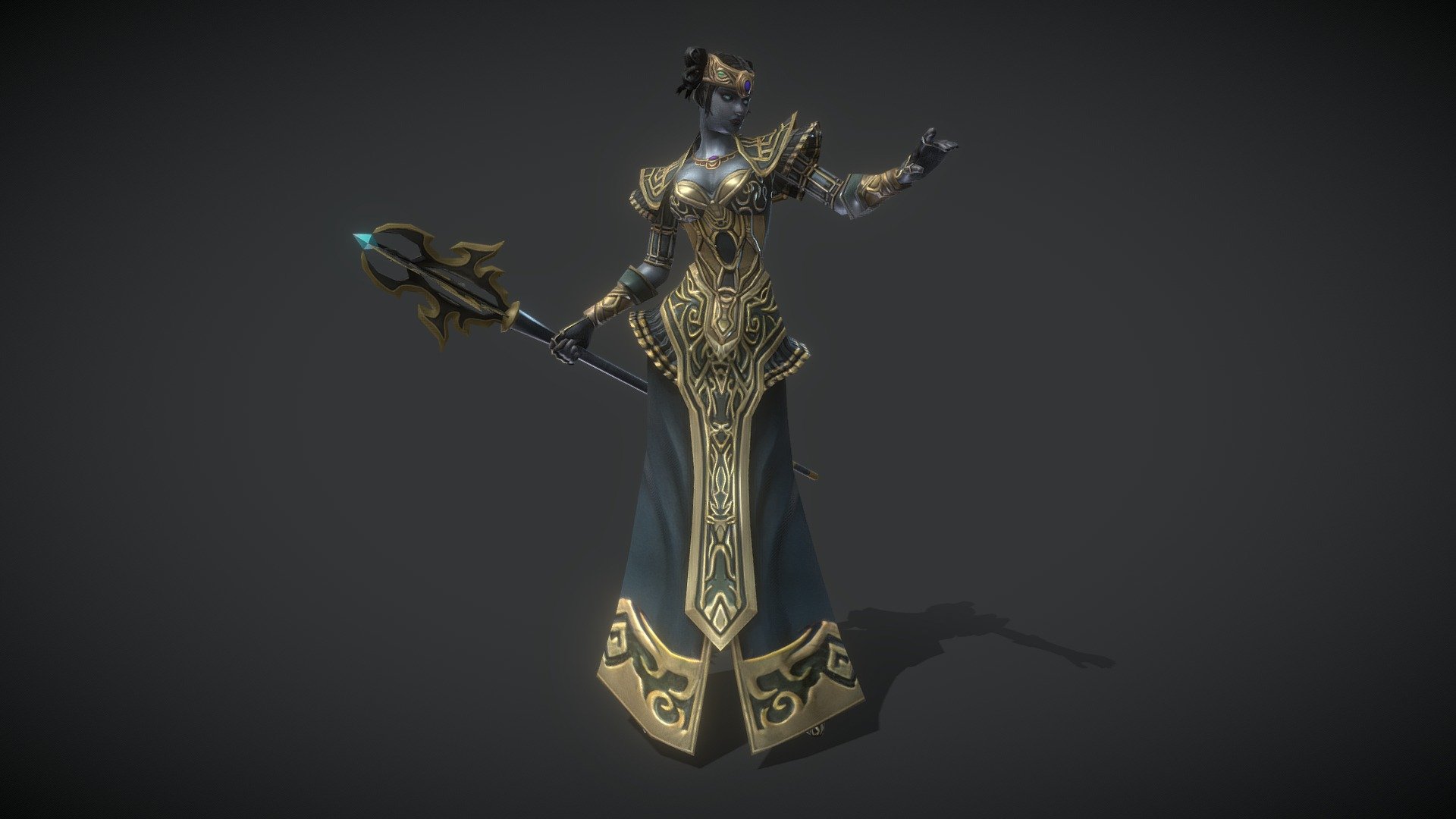 Cursed Wizard B - 3D model by Tokiyoshi Takaya (@takayatokiyoshi ...