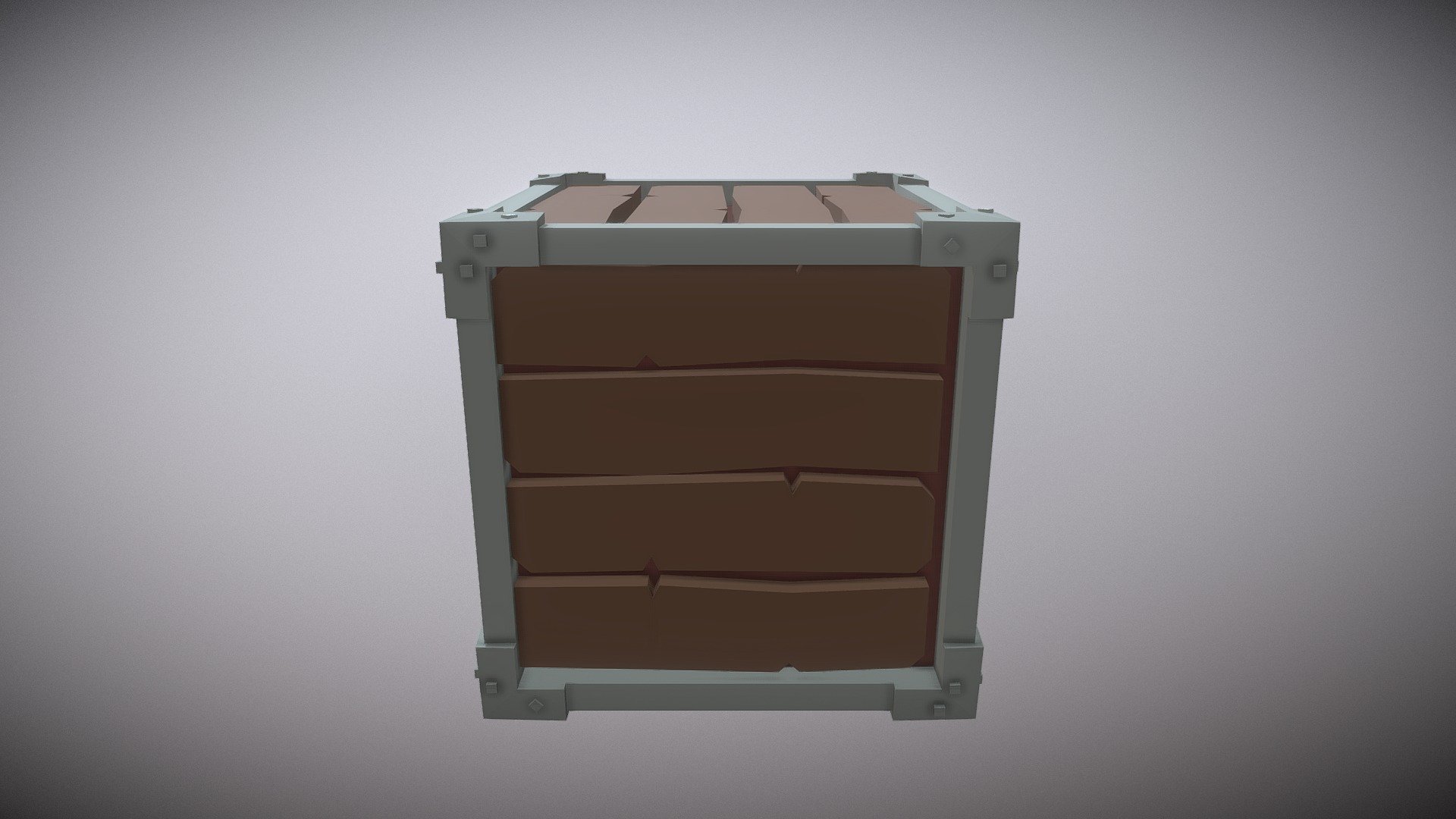 Lowpoly Box - 3D model by Warallergy [8d937e9] - Sketchfab