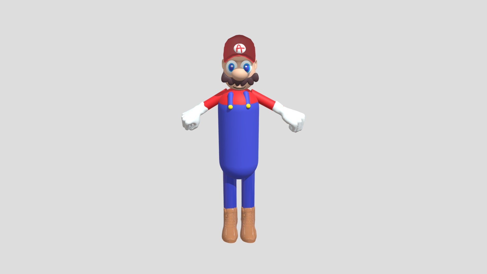Bootleg Mario - Download Free 3D model by gamerboogieboy [8d9396a ...