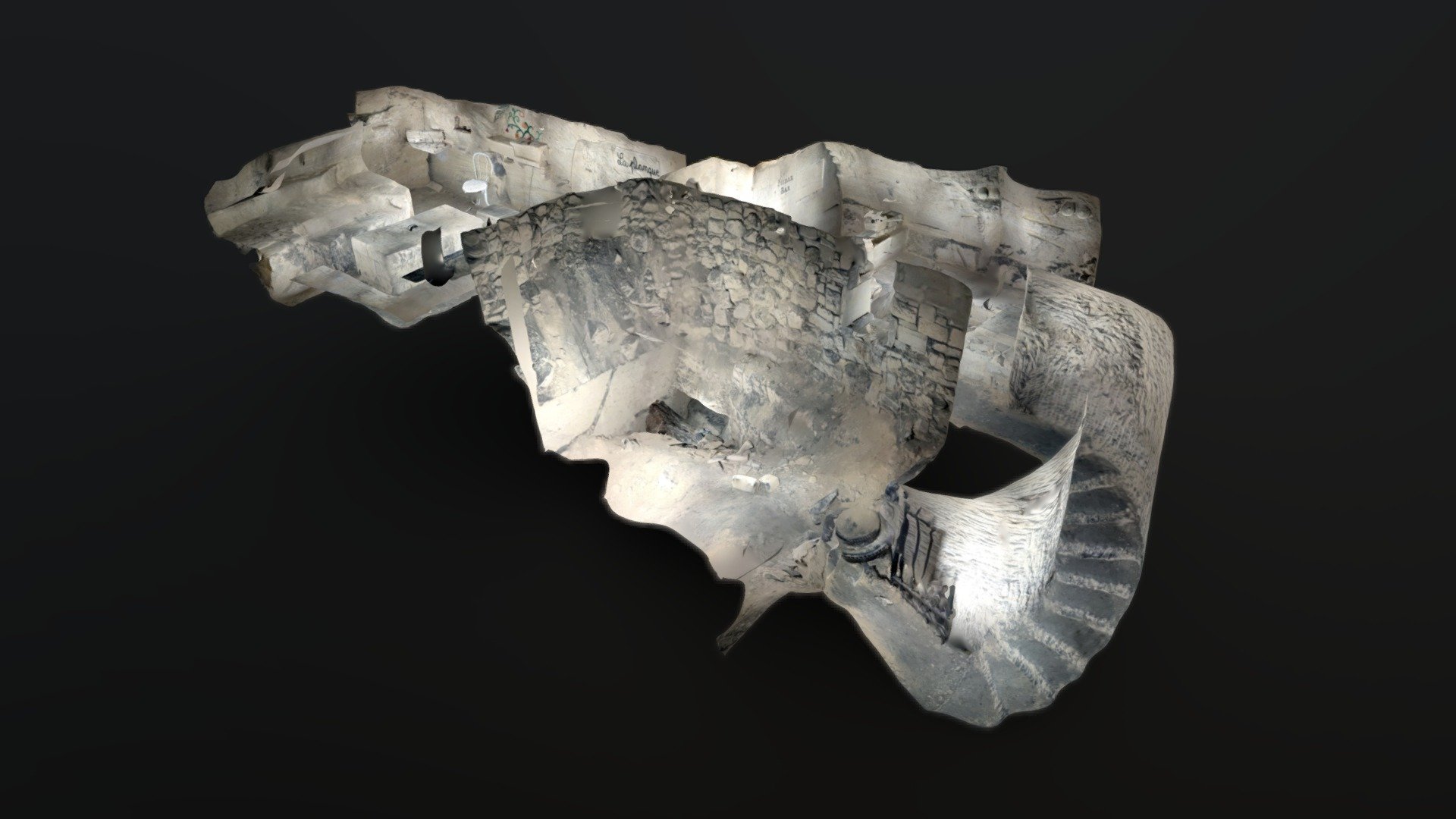 La Planque et le Nibar Bar - 3D model by steph16 [8d93da4] - Sketchfab