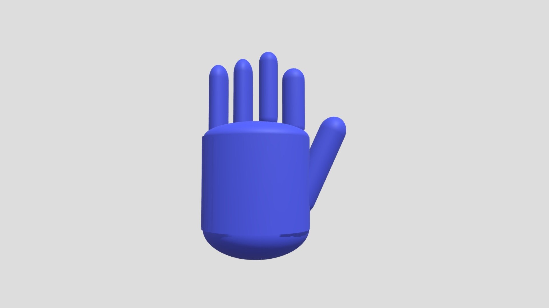 Poppy Playtime Blue Hand 3D Roblox - 3D model by Swapneel_Bhaduri ...