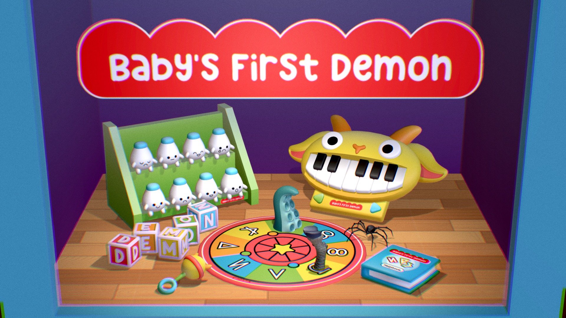 Baby's First Demon (Summoning Kit) - 3D model by icebell [8d9855a] - Sketchfab