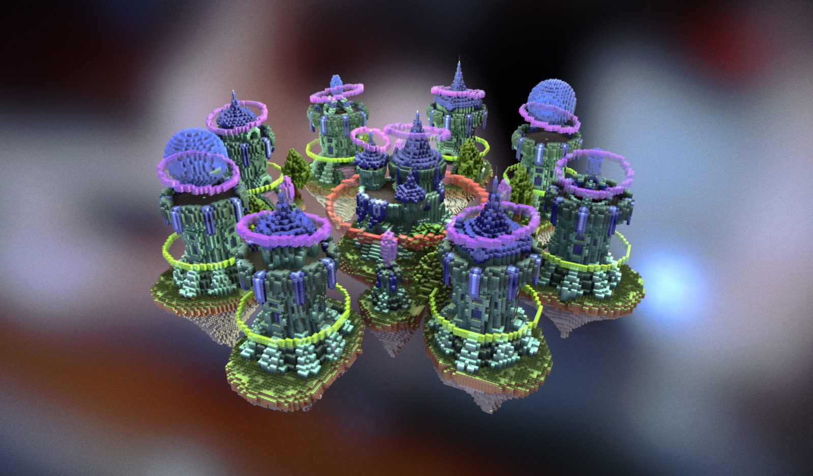 Turrin SkyWars - 3D model by Nightly Owls (@Nightly_Owls) [8d9aca1 ...