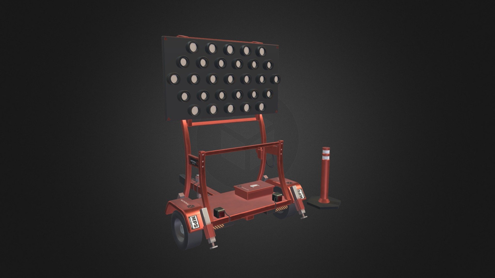WheelBarrow - 3D model by gcomrade98 [8d9b6ba] - Sketchfab