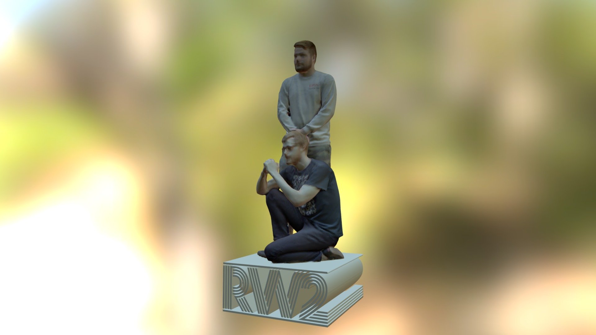 Garrett and Friend - 3D model by RW2_productions (@rw2productions ...
