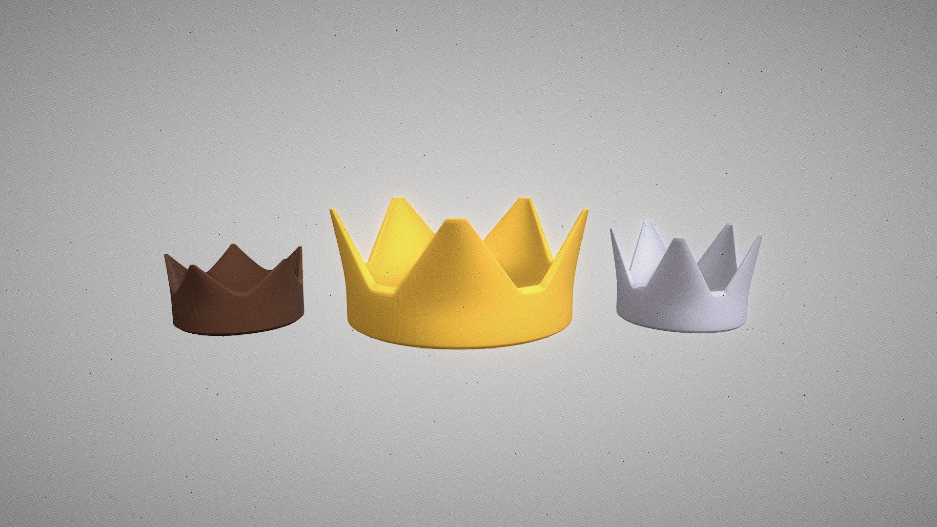 Crowns - Download Free 3D model by n1l3sh [8d9dd33] - Sketchfab