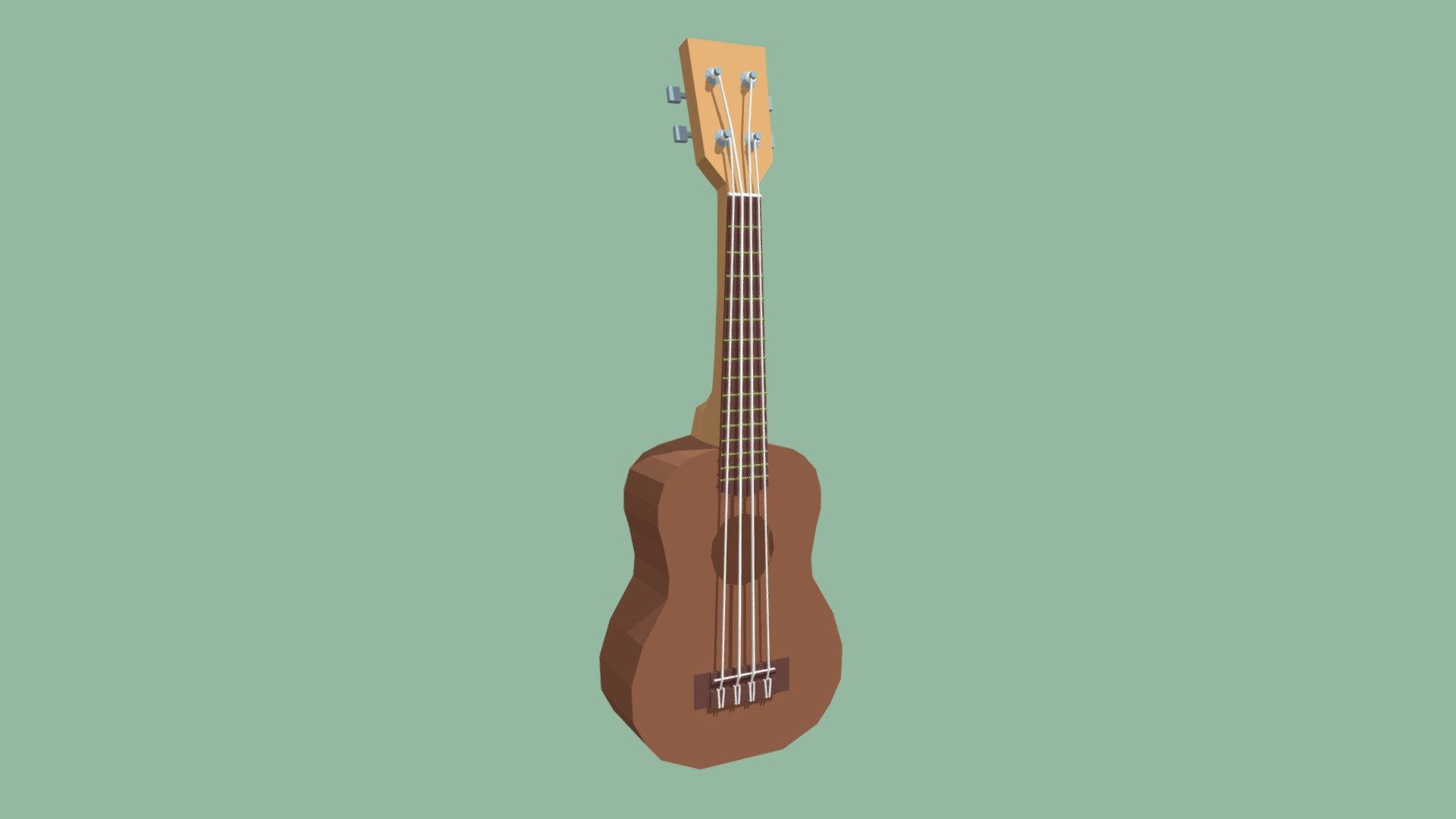 Low Poly Ukulele - Download Free 3D model by yancharkin [8d9e145 ...