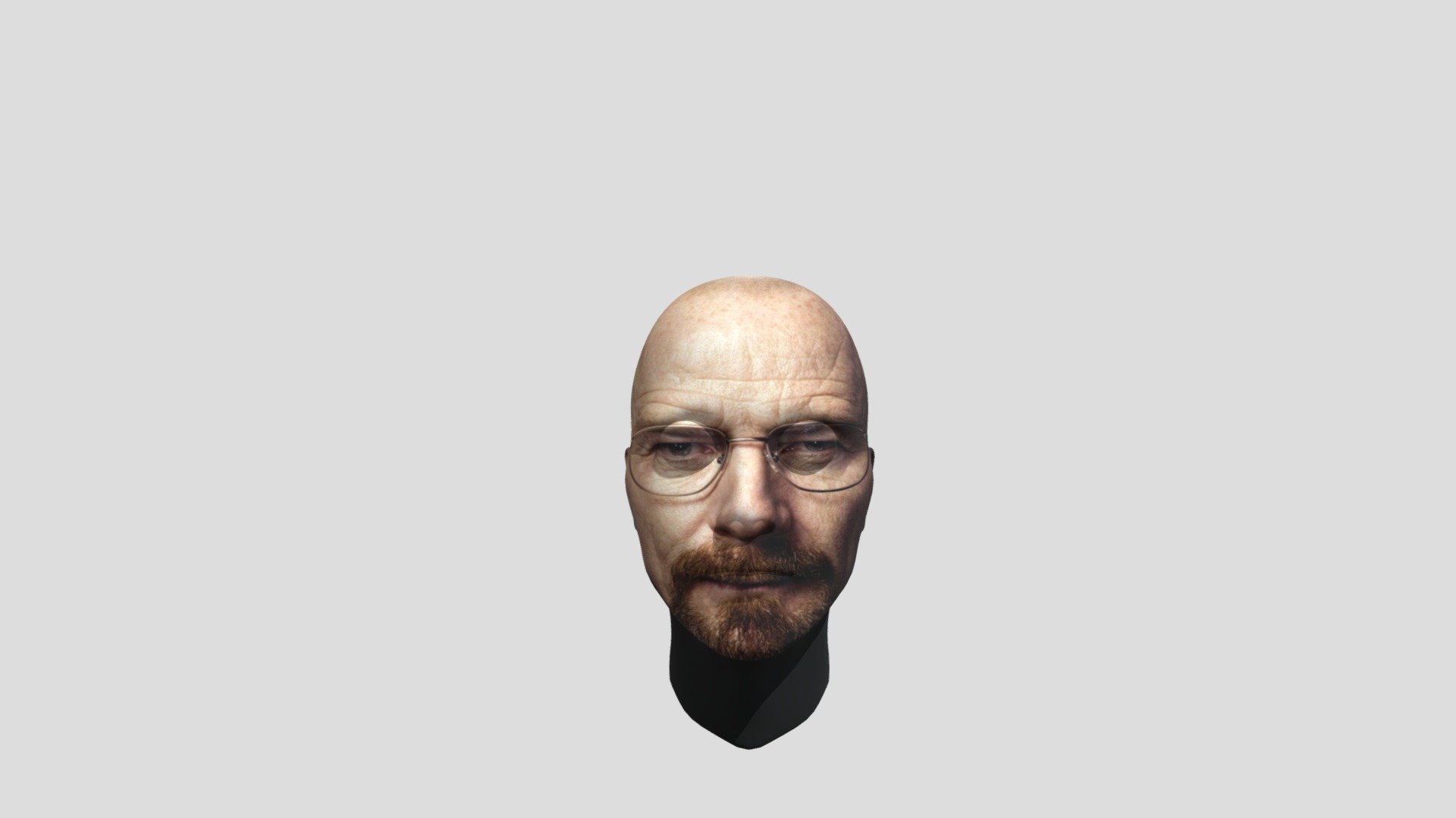 Walter White head (Don't look at the back) - Download Free 3D model by ...