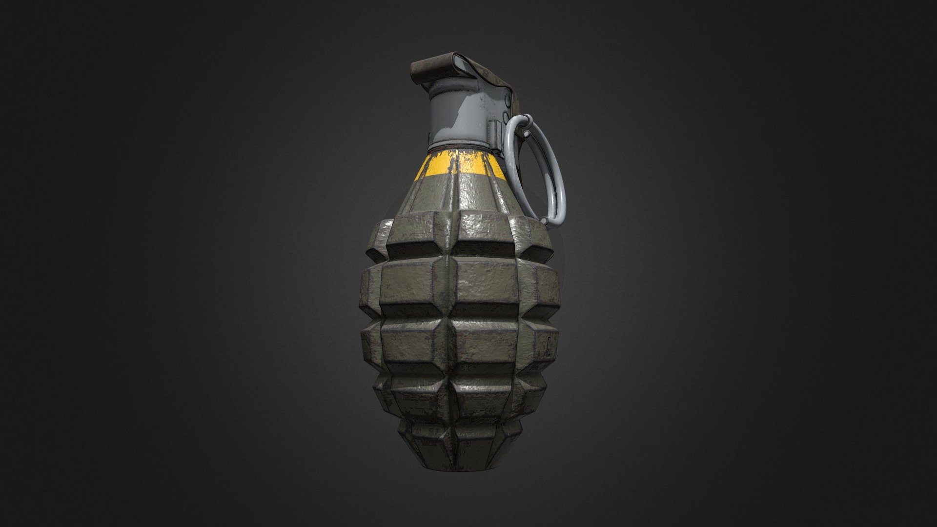 Grenade - Download Free 3D model by KryptoGames (@Crypto_Games ...