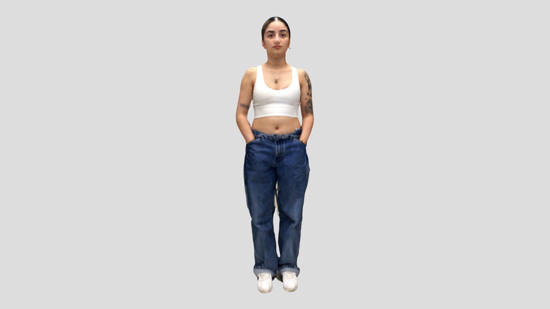 Full body 3D Scan Stephanie - Download Free 3D model by emergetech ...